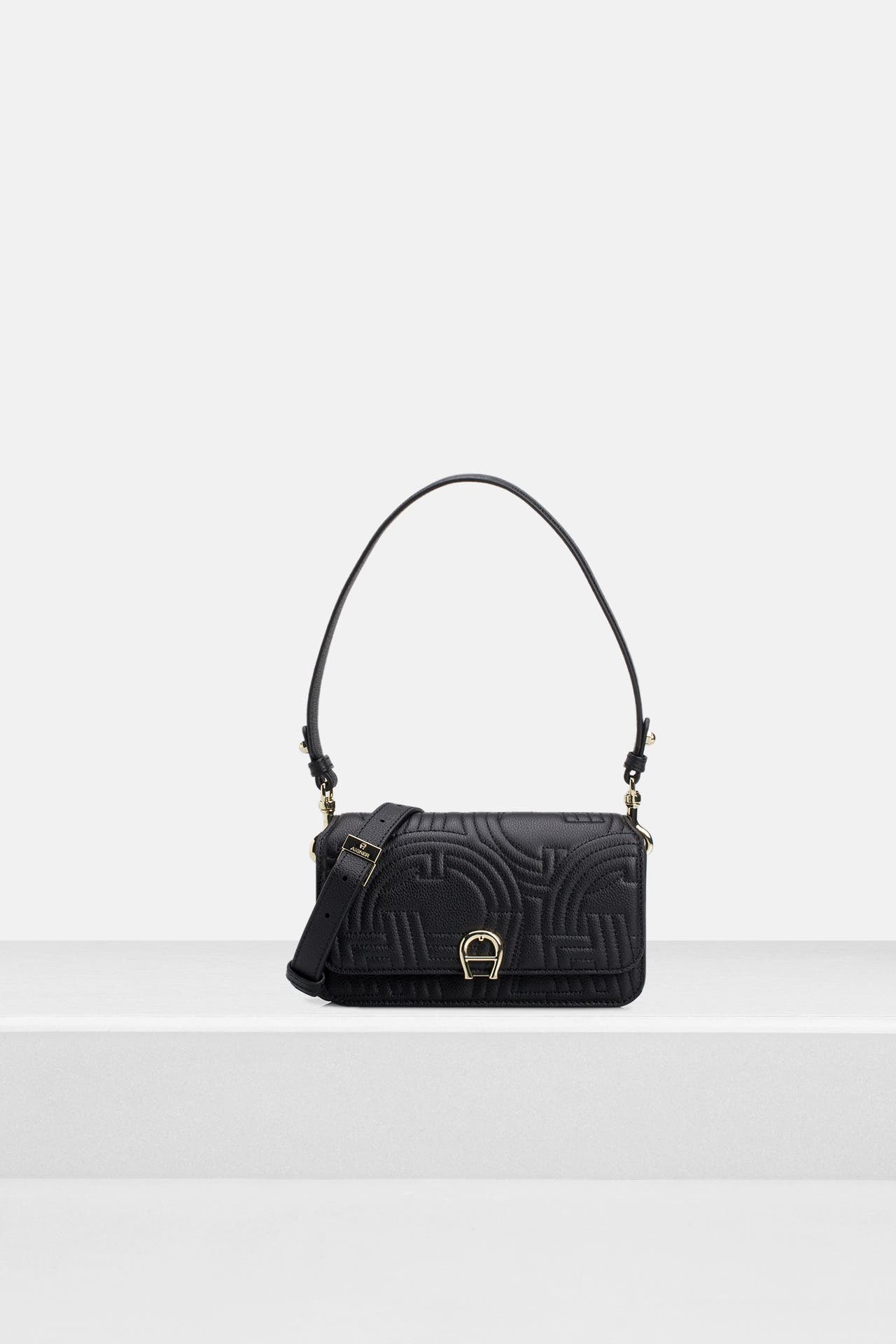AIGNER Schultertasche 'Inara' schwarz » günstig online kaufen