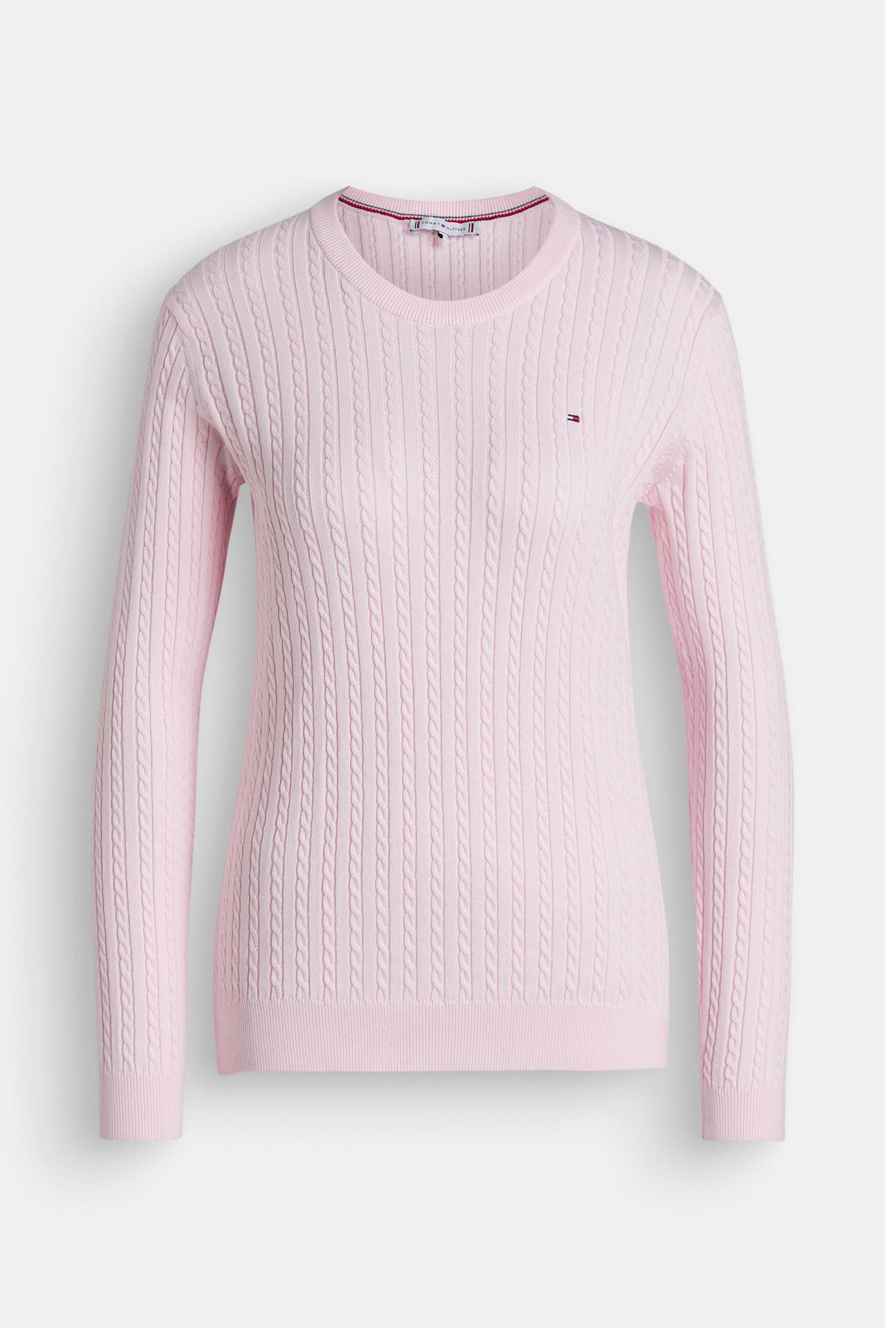 TOMMY HILFIGER Strickpullover rosa » günstig online kaufen | Outletcity