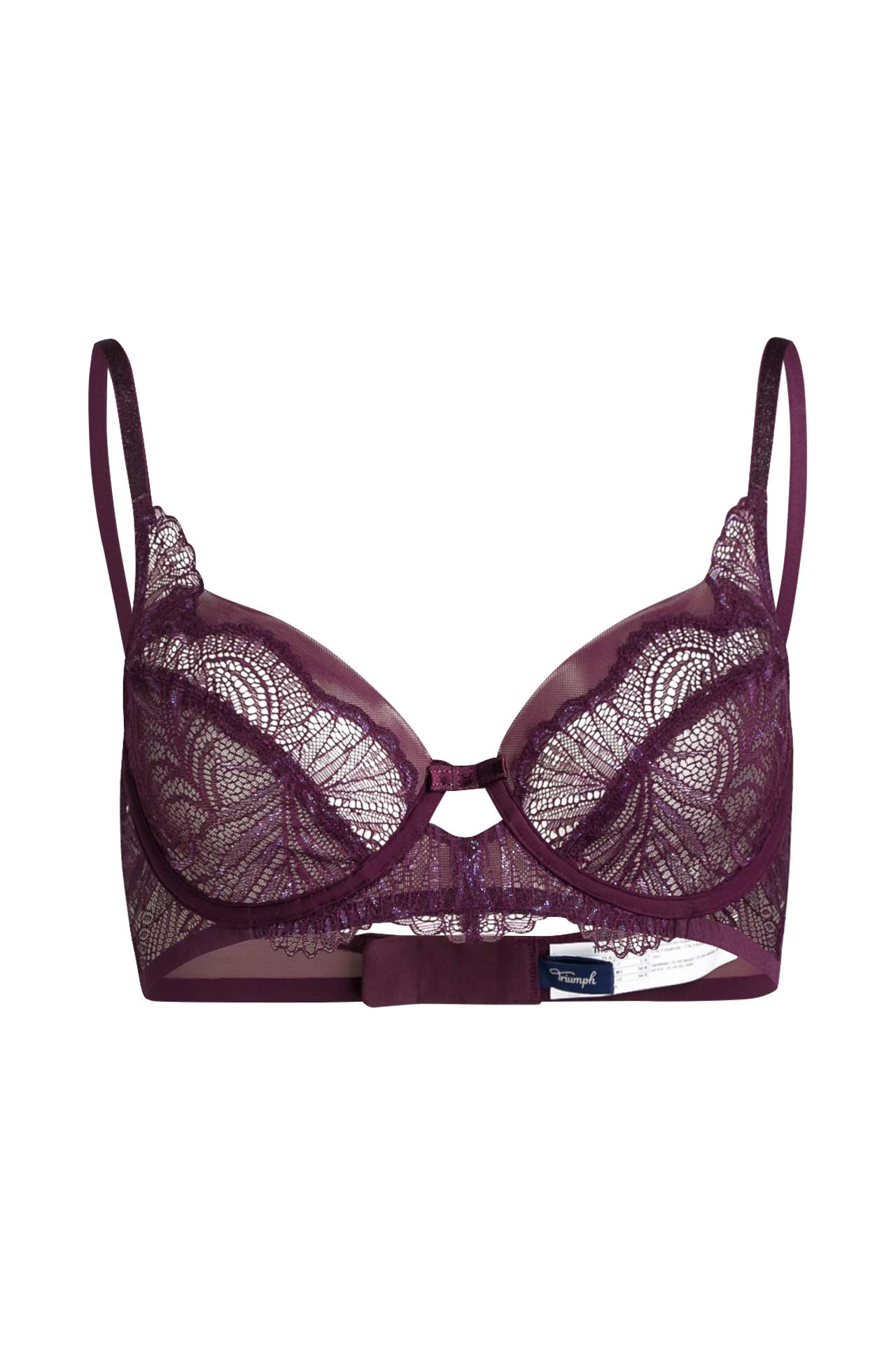 TRIUMPH Spitzen-BH 'Iconic Essence' aubergine » günstig online kaufen ...