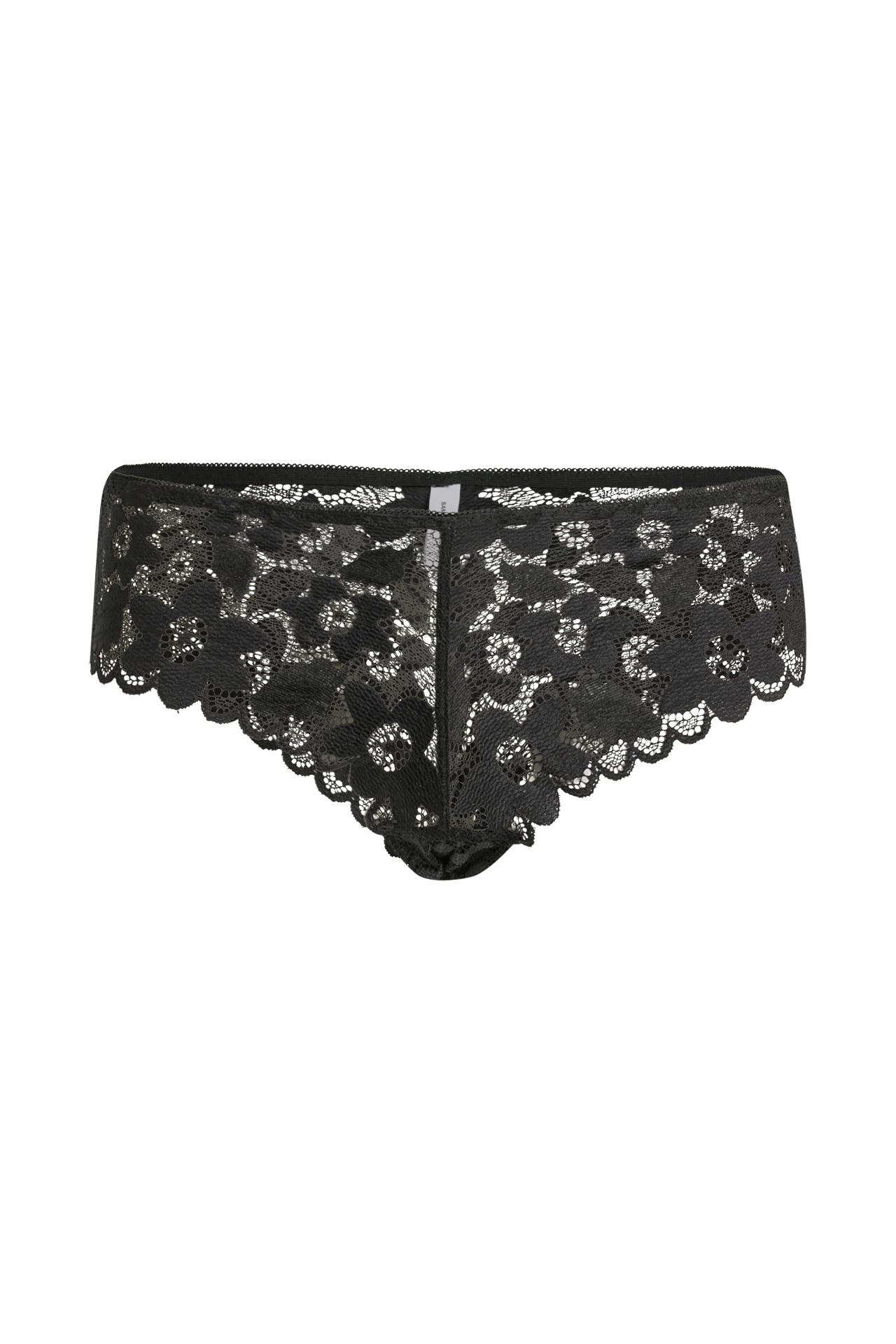 SAMSØE & SAMSØE Spitzen-Slip 'Tandy' schwarz » günstig online kaufen
