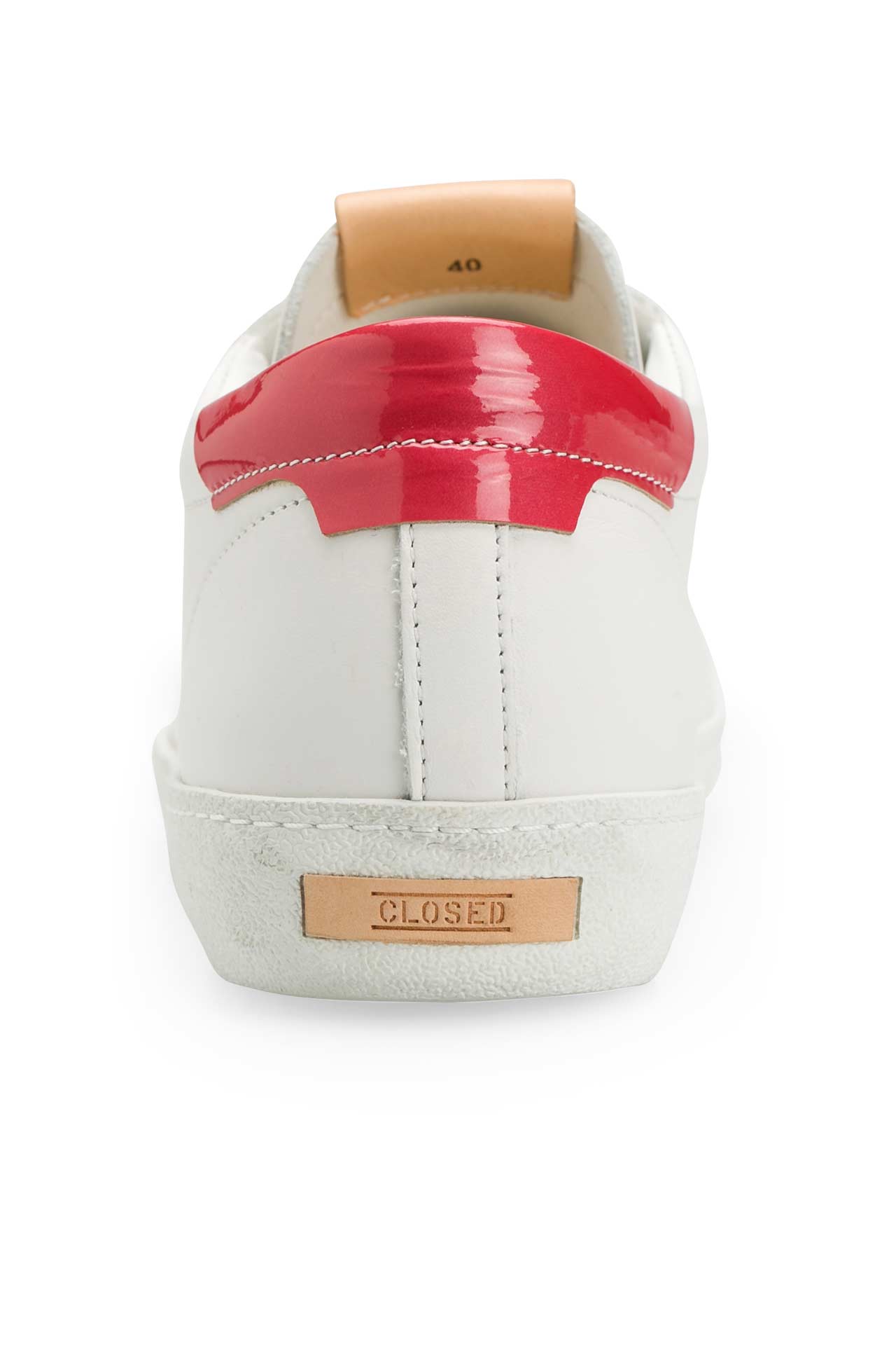 Sneaker weiß-rot - CLOSED » günstig online kaufen | OUTLETCITY.COM