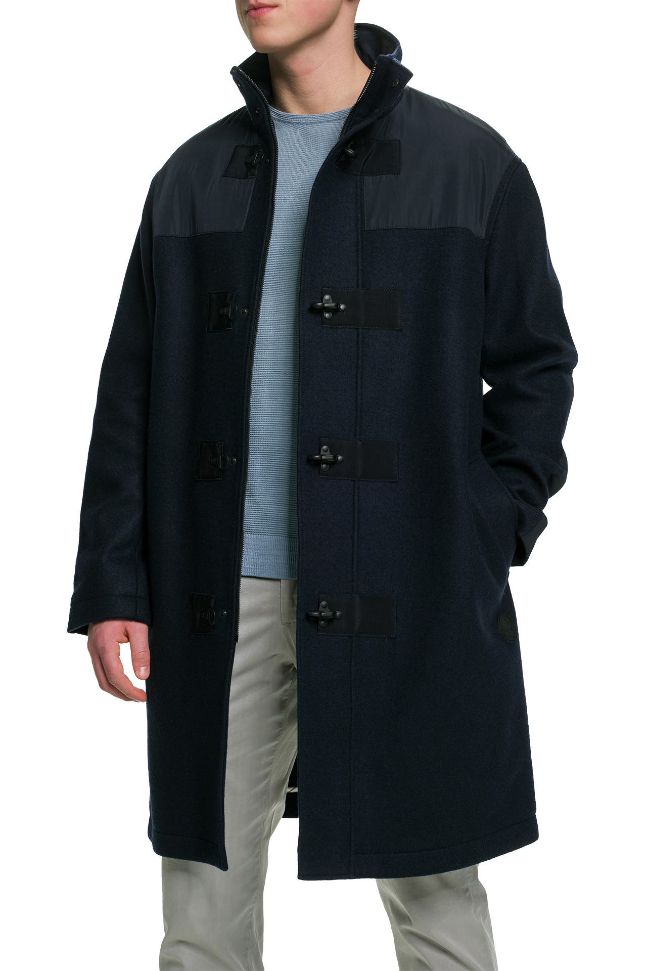 TED BAKER Wollmix-Mantel 'Lens' schwarz » günstig online kaufen ...