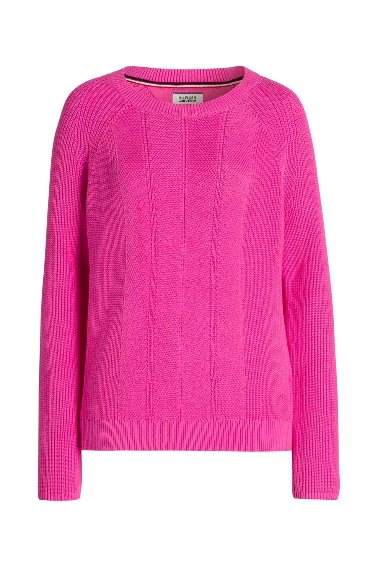 HILFIGER DENIM Strickpullover 'Basic' pink » günstig online kaufen ...