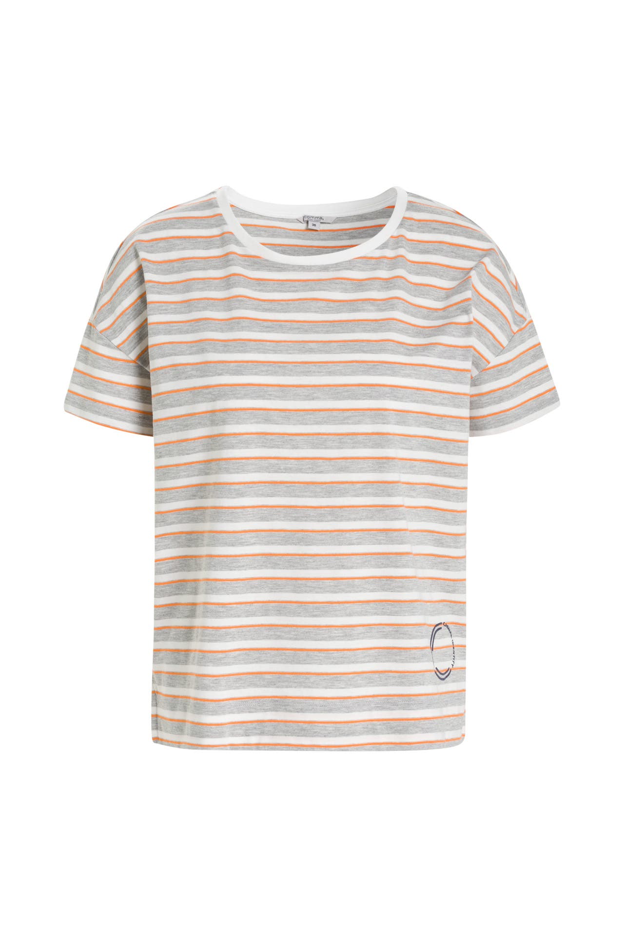 COMMA, T-Shirt gestreift » günstig online kaufen | Outletcity