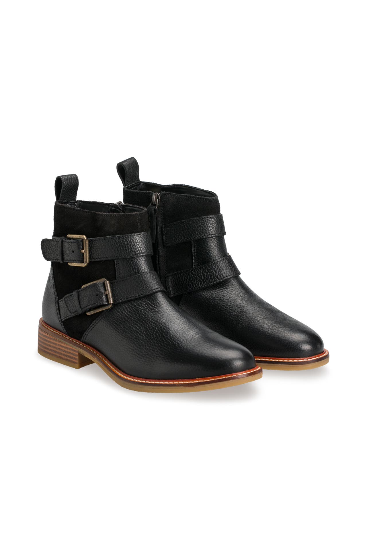 CLARKS Biker-Boots 'Cologne' schwarz » günstig online kaufen | Outletcity