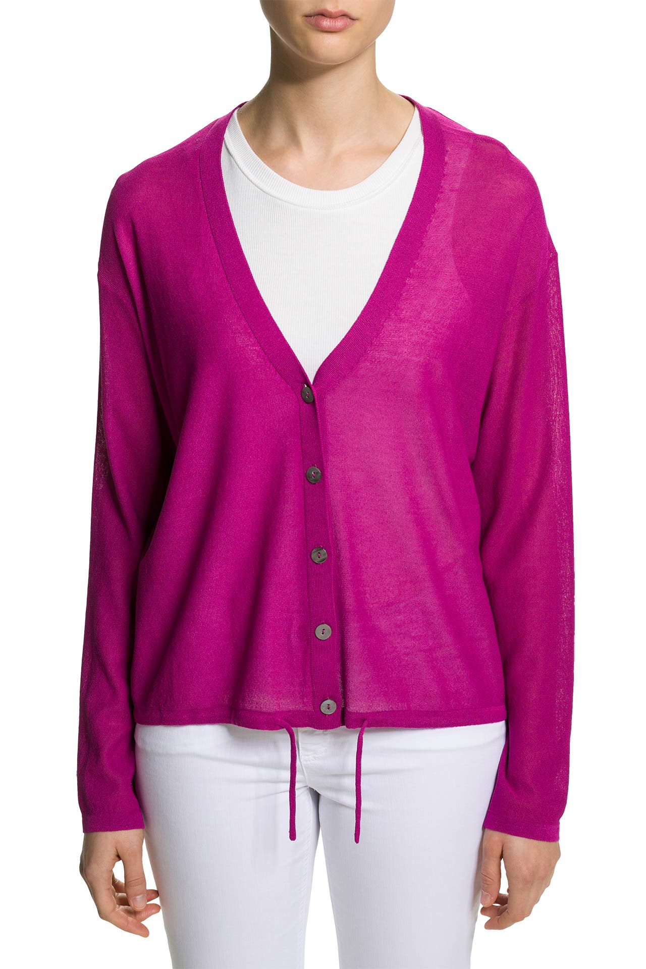 OUI Cardigan aubergine » günstig online kaufen | Outletcity