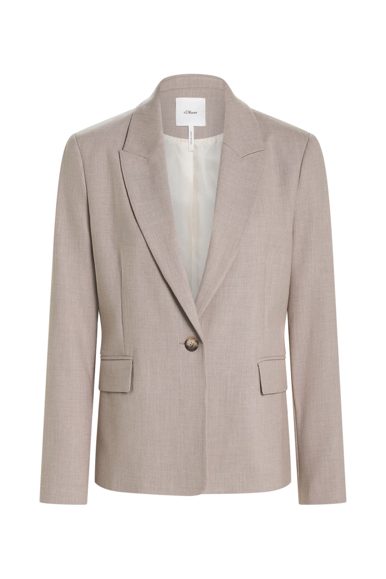S.OLIVER BLACK LABEL Blazer greige » günstig online kaufen | Outletcity