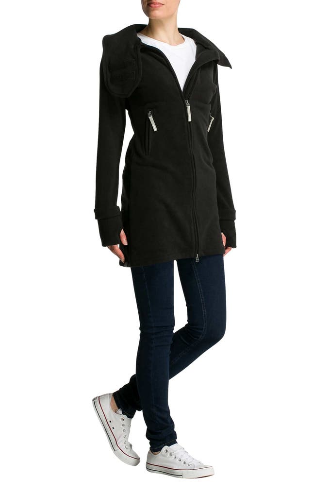 Fleecejacke 'Long Funnel' - BENCH » günstig online kaufen | Outletcity