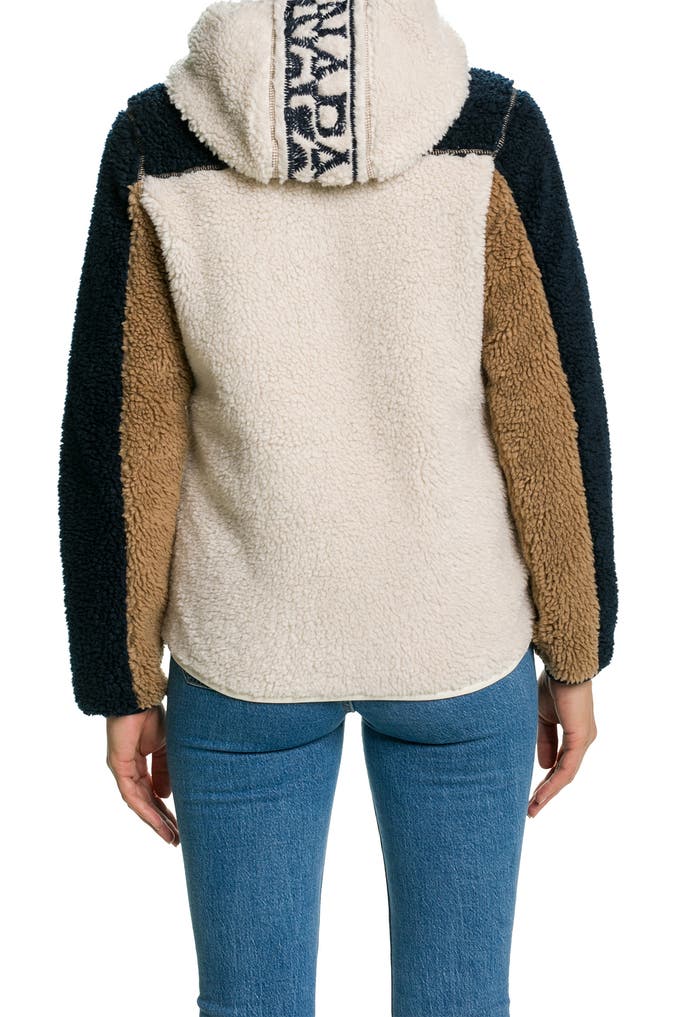 NAPAPIJRI Teddyfleecejacke 'Turnage' mehrfarbig » günstig online kaufen ...