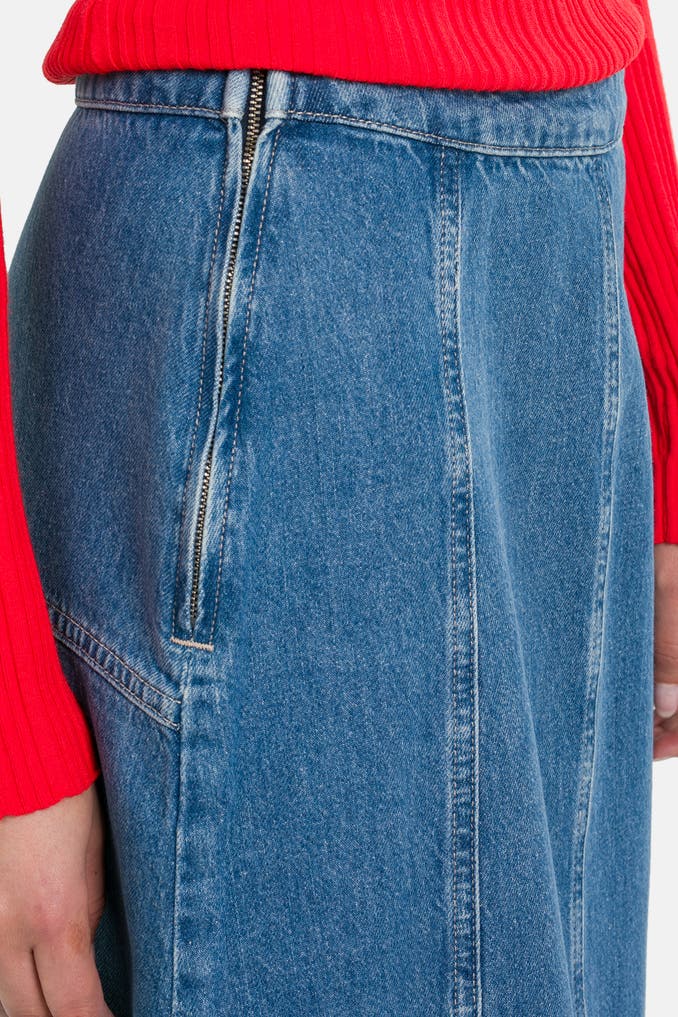 DESIGUAL Jeansrock 'Gaga' blau » günstig online kaufen | Outletcity