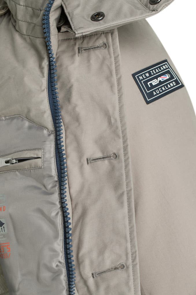 NEW ZEALAND AUCKLAND Winterjacke greige » günstig online kaufen ...