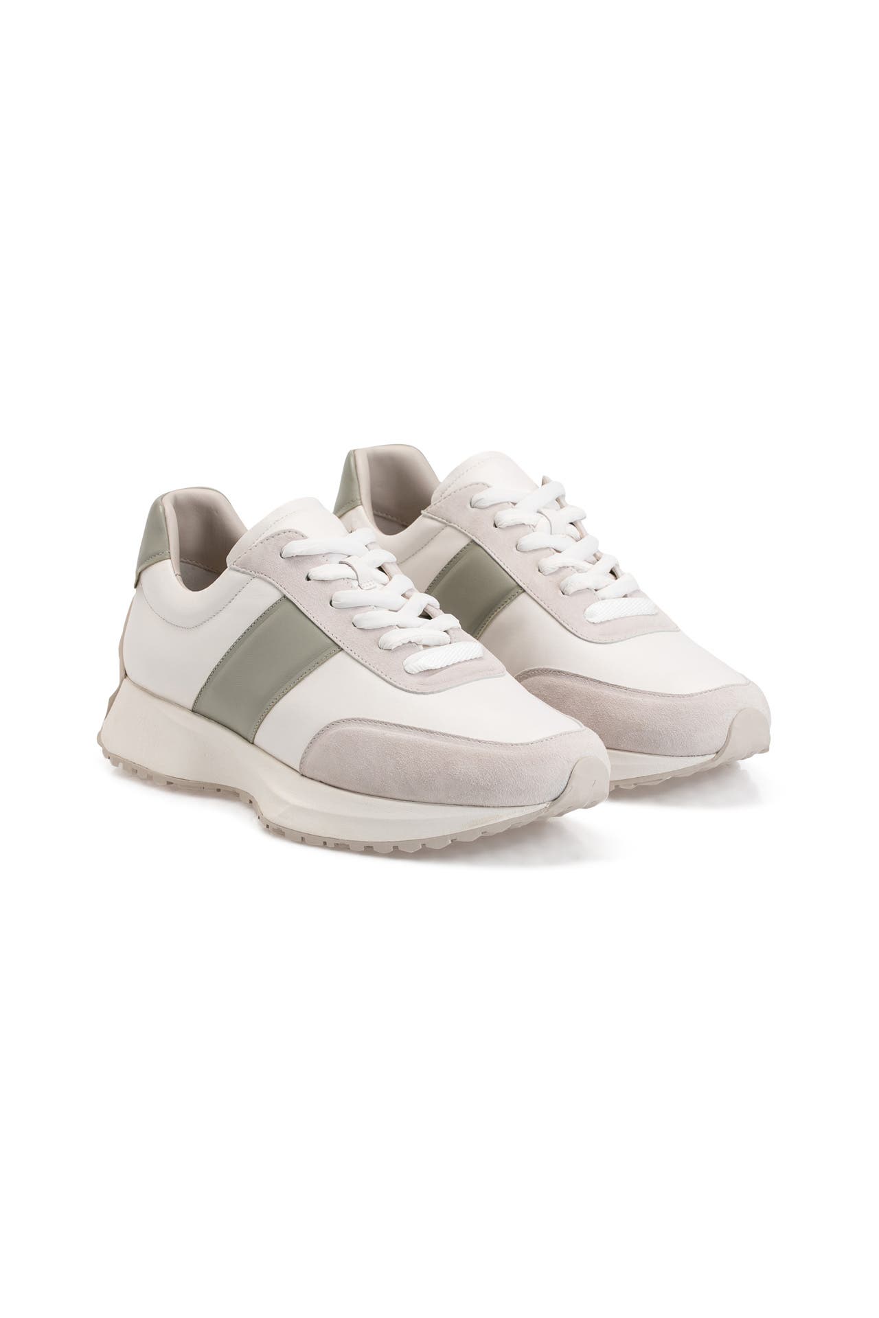 NEWD.TAMARIS Leder-Sneaker grau gemustert » günstig online kaufen