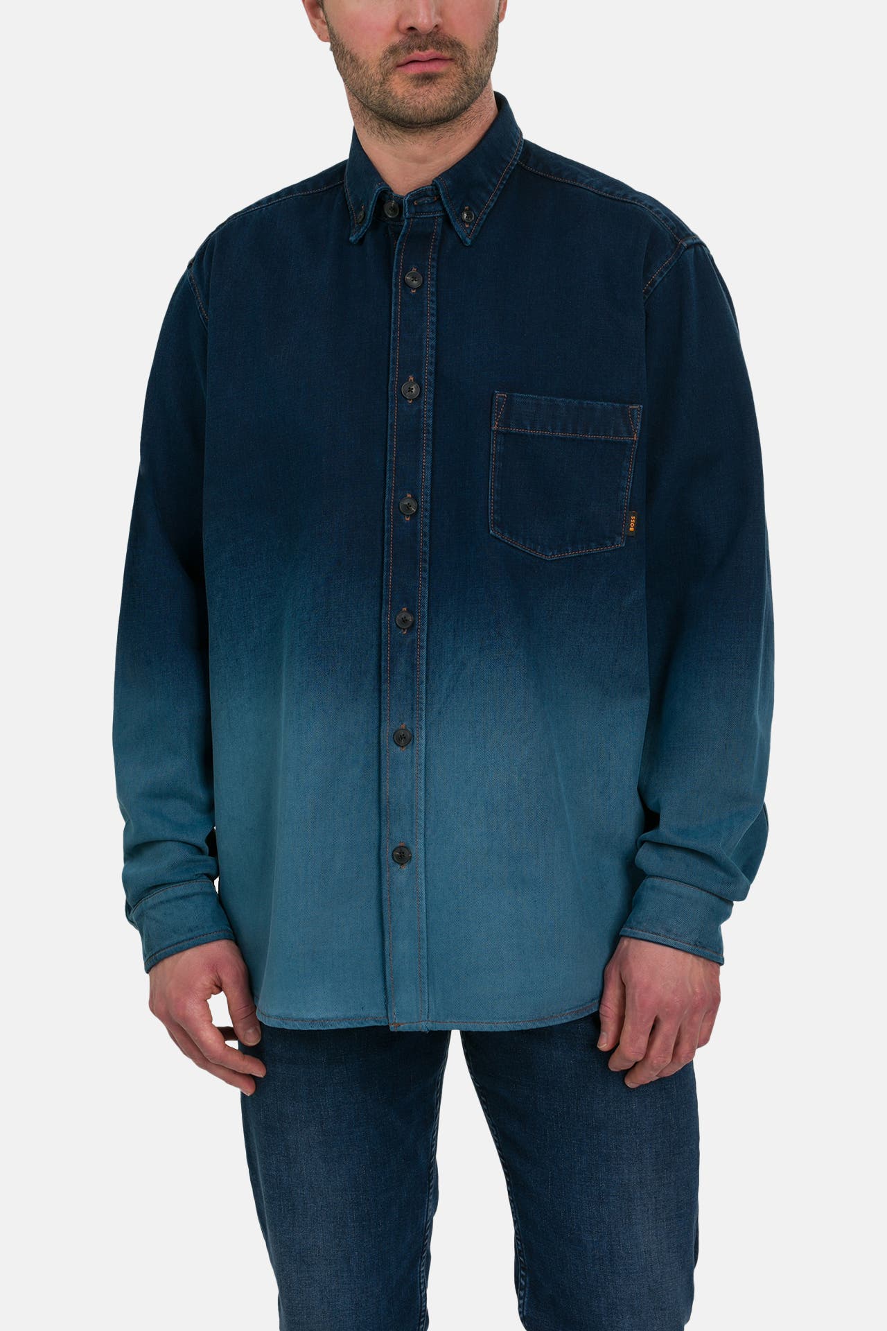 BOSS ORANGE Overshirt 'Lambey' gemustert » günstig online kaufen ...