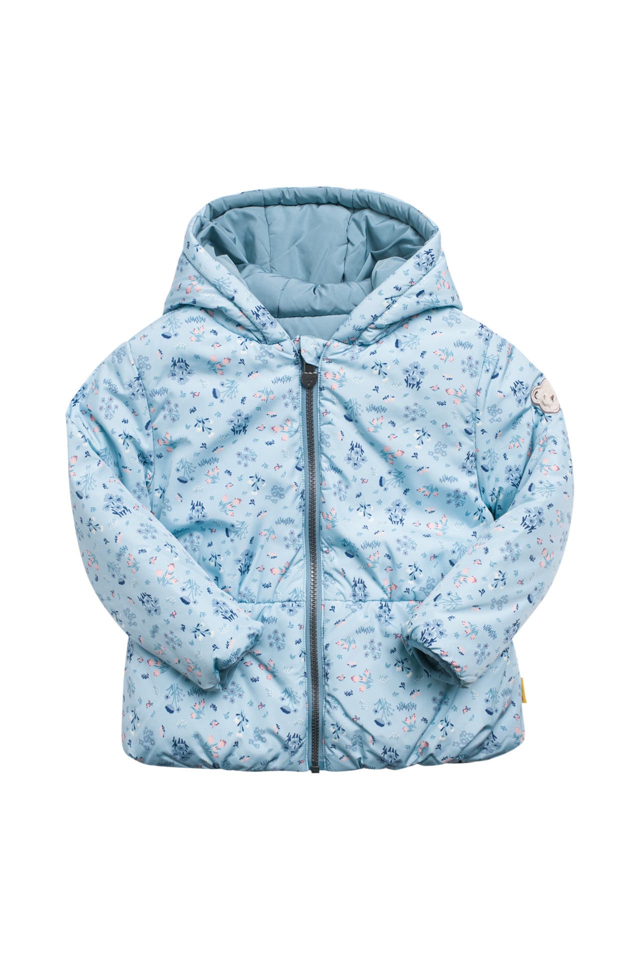 STEIFF Wendesteppjacke hellblau floral » günstig online kaufen | Outletcity