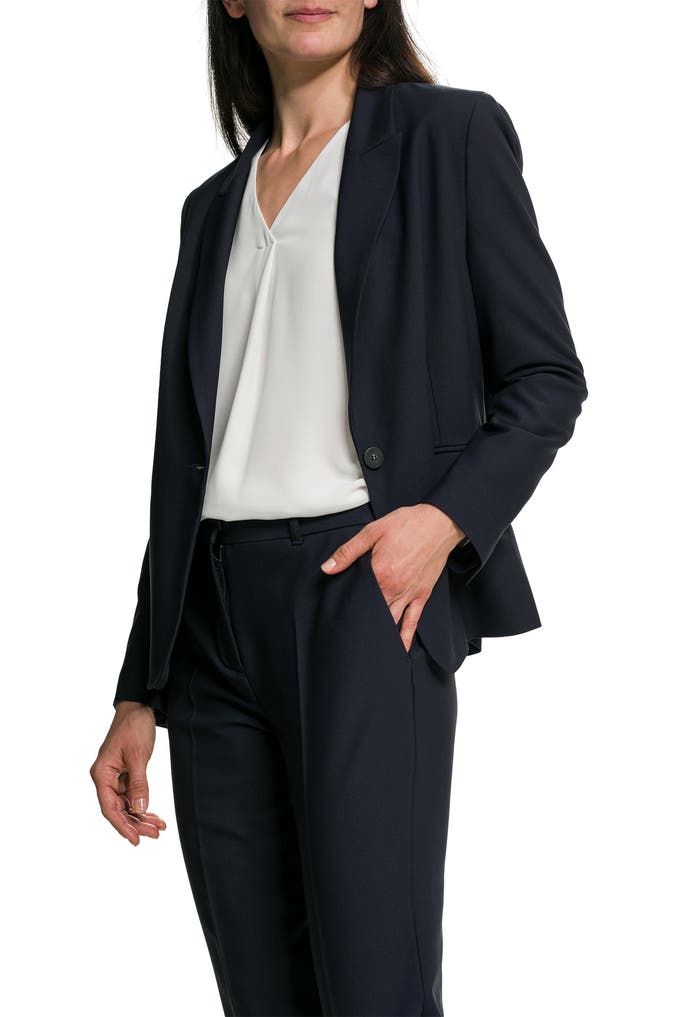 S.OLIVER BLACK LABEL Blazer nachtblau » günstig online kaufen | Outletcity S.OLIVER BLACK LABEL Blazer nachtblau » günstig online kaufen | Outletcity