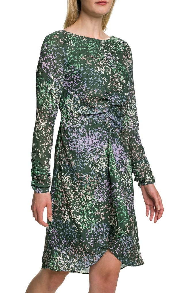 KLEO Kleid gemustert grün » günstig online kaufen | Outletcity