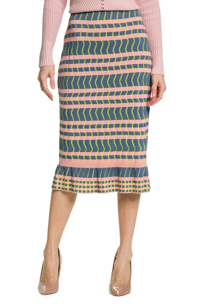 DIANE VON FURSTENBERG Strick-Rock gemustert » günstig online kaufen ...