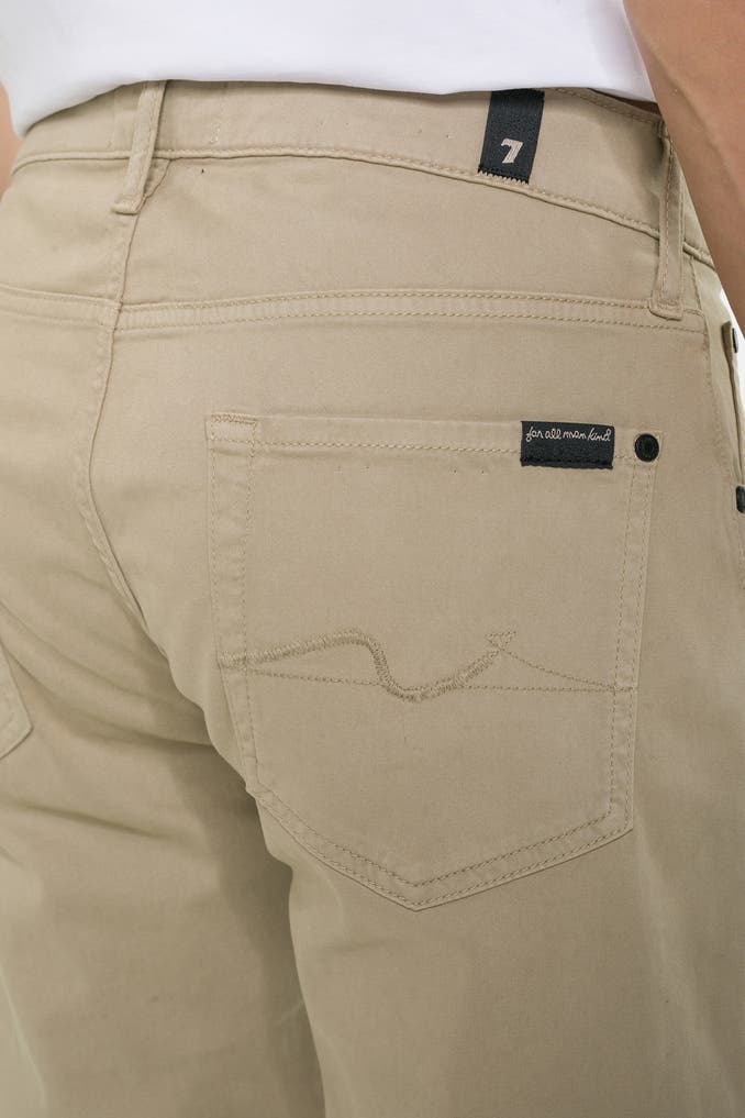 7 FOR ALL MANKIND Stoffhose beige slim tapered » günstig online kaufen