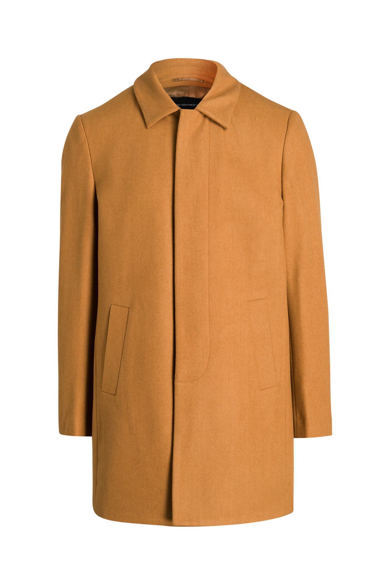 FRENCH CONNECTION Wollmix-Mantel camel » günstig online kaufen | Outletcity