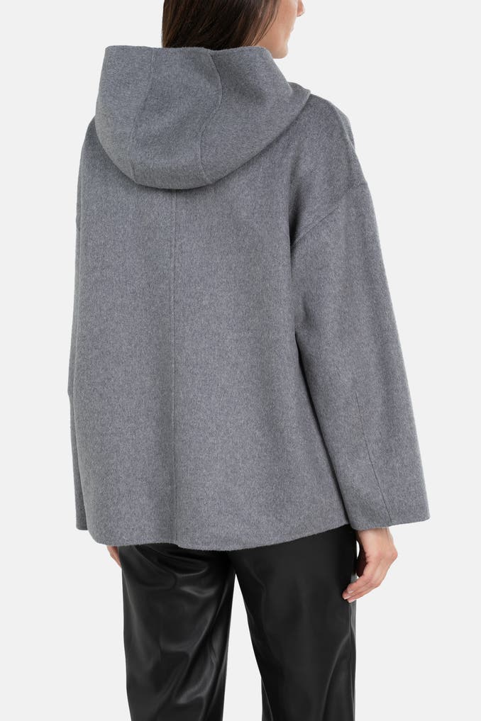 BOSS Wollmix-Mantel 'Cantera' gemustert » günstig online kaufen