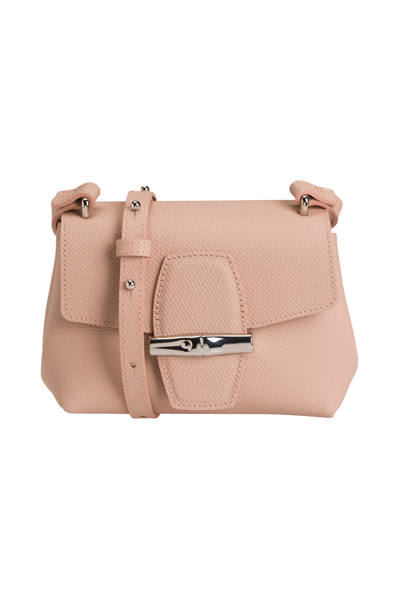 LONGCHAMP Umhängetasche 'Roseau' rosa » günstig online kaufen