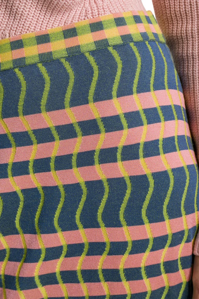 DIANE VON FURSTENBERG Strick-Rock gemustert » günstig online kaufen ...