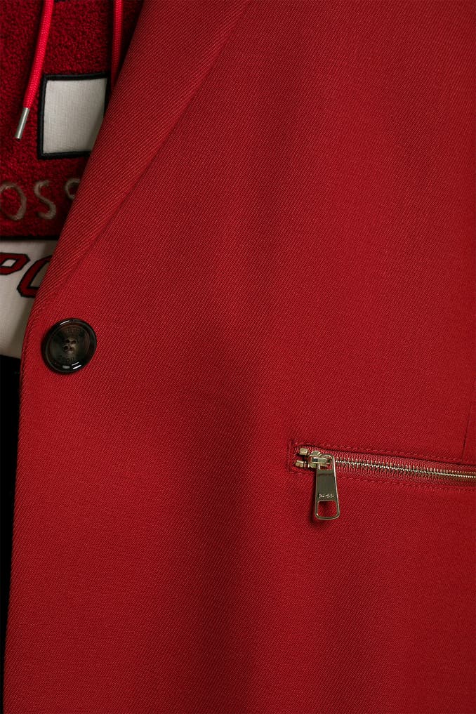 BOSS Blazer 'Jaleno' dunkelrot » günstig online kaufen