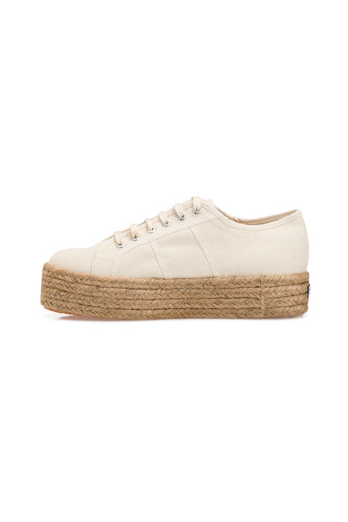 SUPERGA Plateau-Sneaker 'Rope' beige » günstig online kaufen