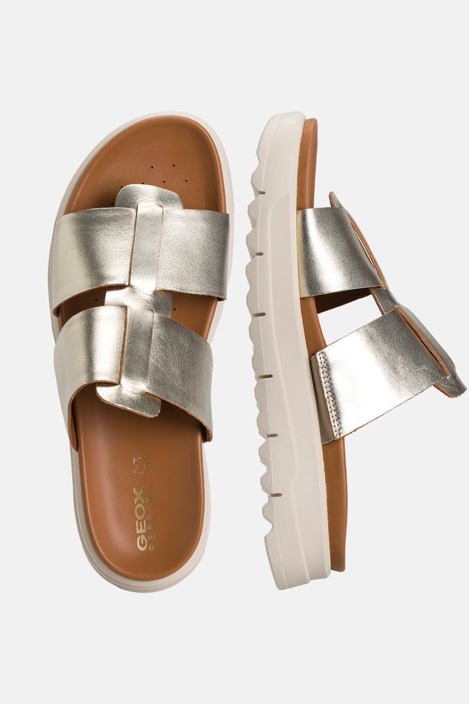 GEOX Slides 'Xand' gold » günstig online kaufen