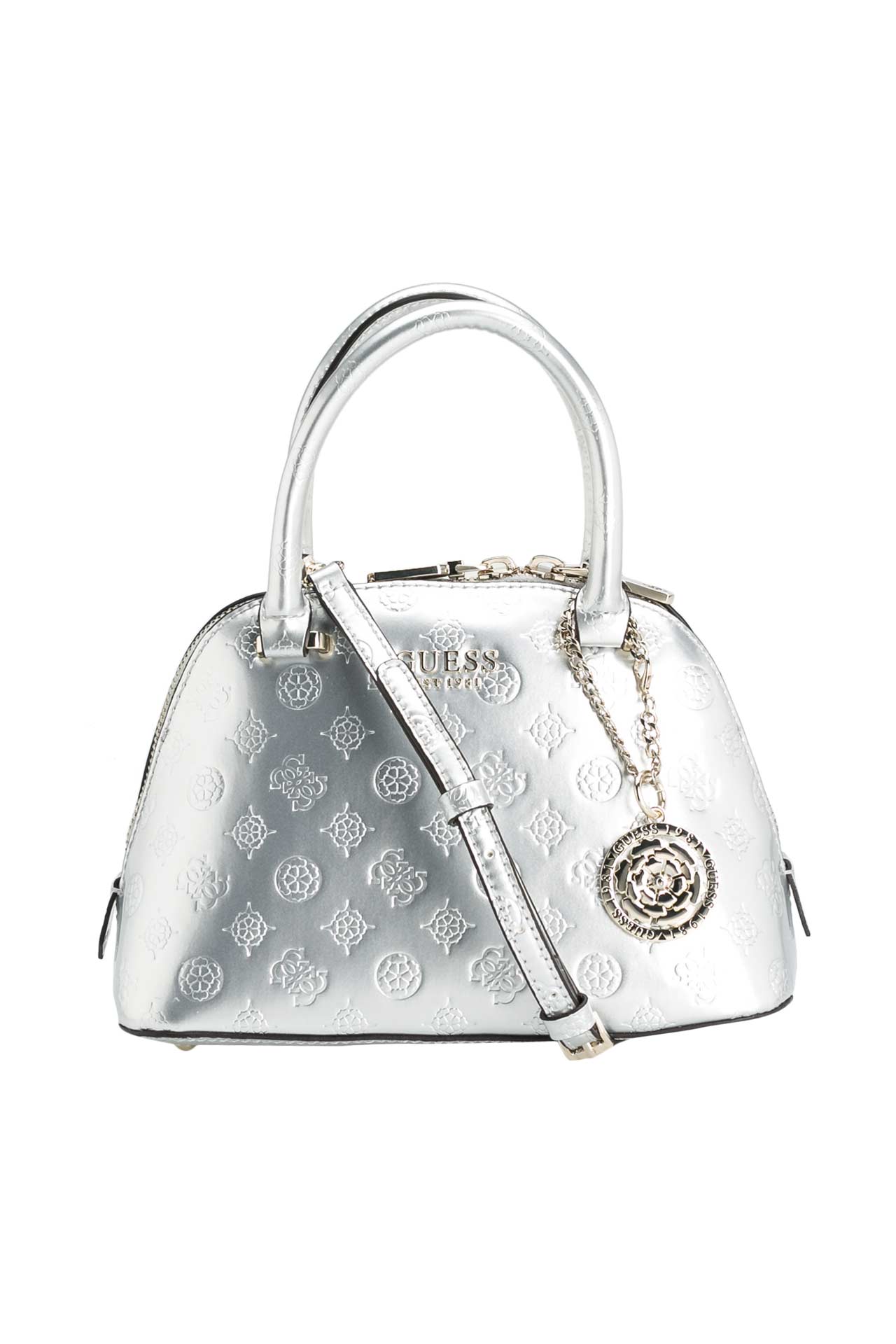 GUESS Handtasche silber » günstig online kaufen | Outletcity