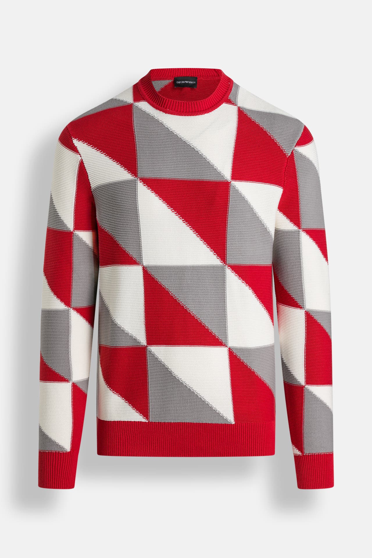 EMPORIO ARMANI Strickpullover kariert » günstig online kaufen | Outletcity