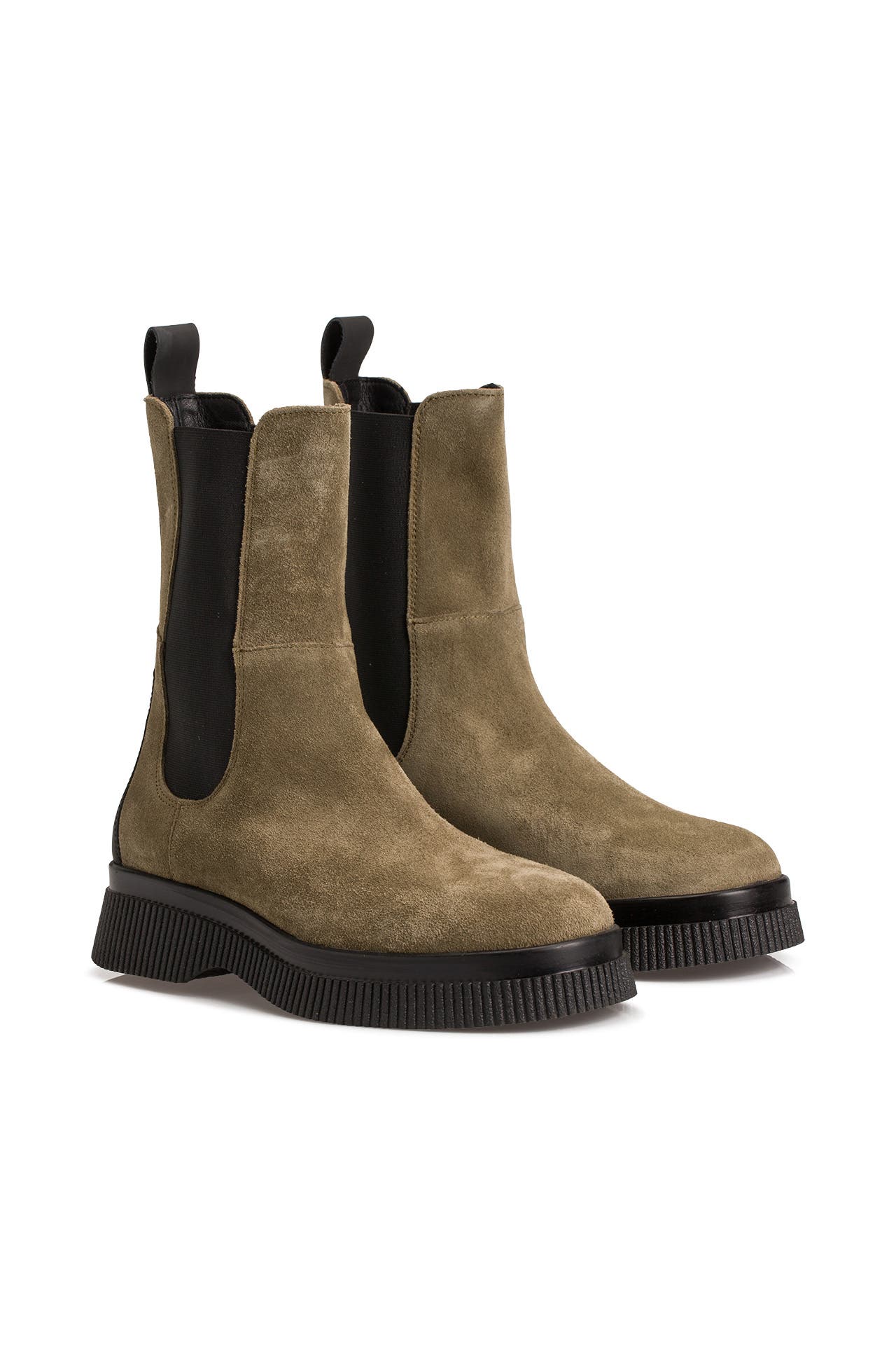SCOTCH & SODA Chelsea-Boots 'Sandi' graugrün » günstig online kaufen ...