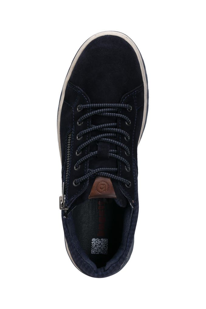 Leder-Sneaker dunkelblau - BUGATTI » günstig online kaufen | Outletcity