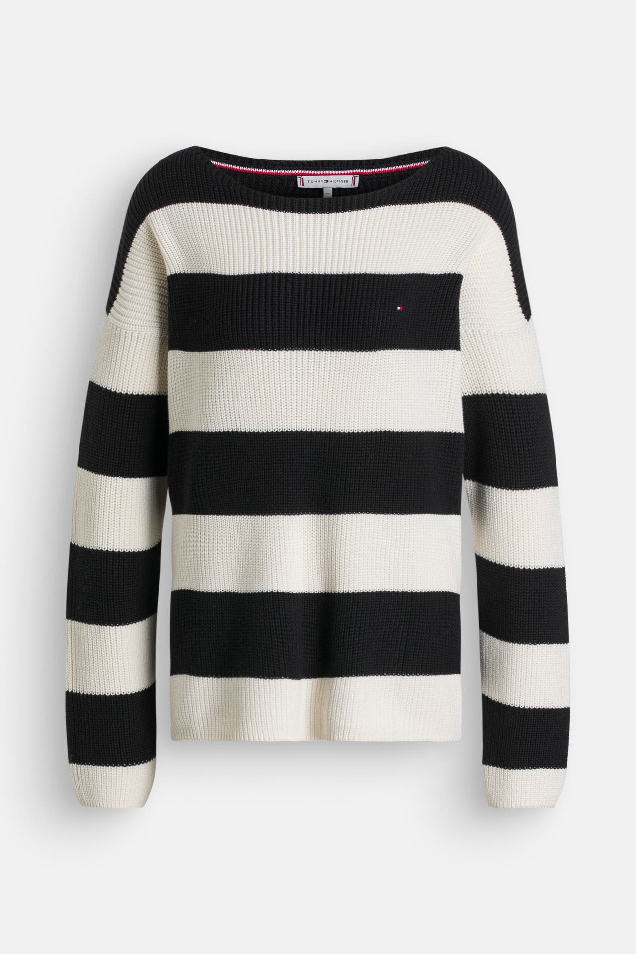 TOMMY HILFIGER Strickpullover gestreift » günstig online kaufen | Outletcity