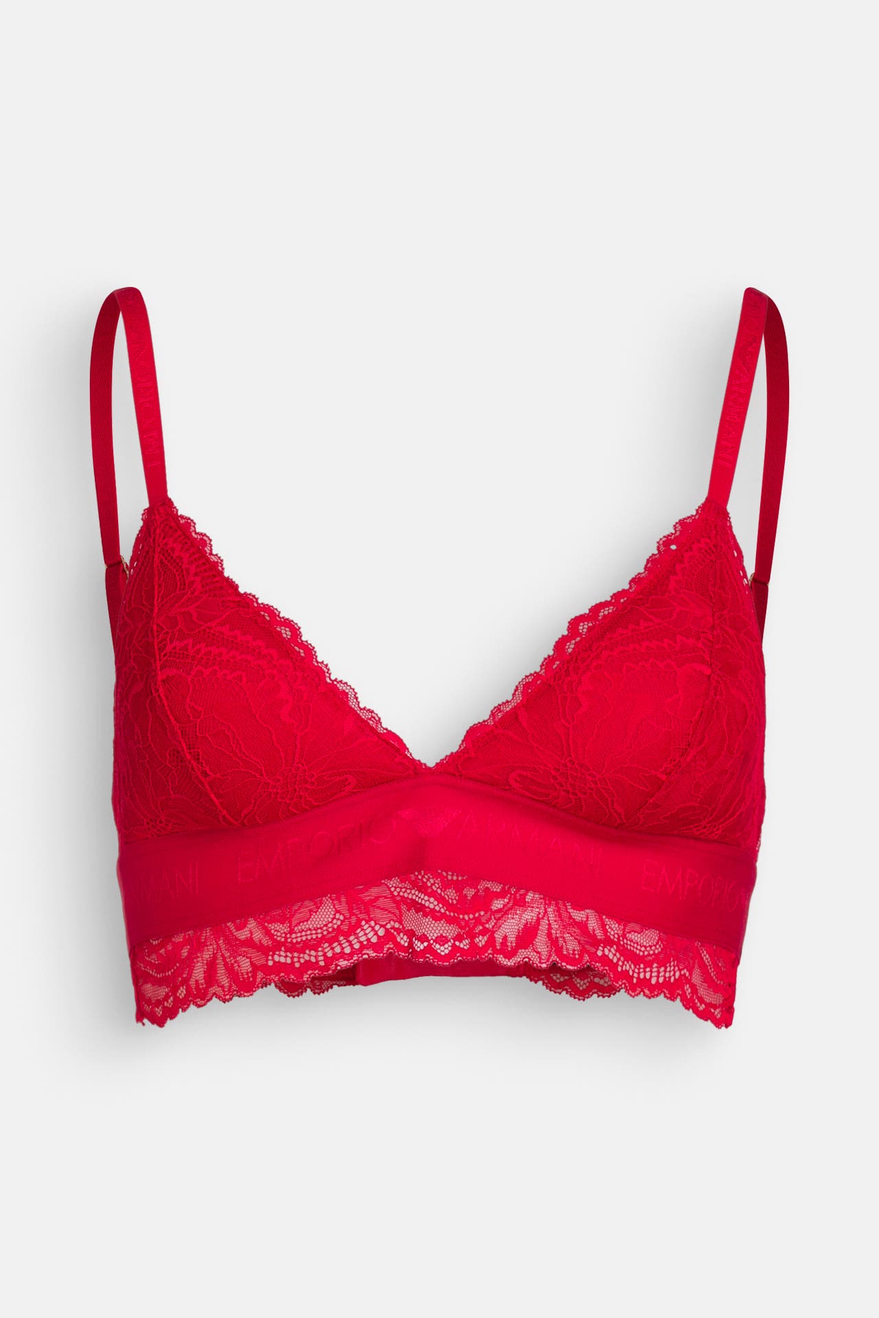 EMPORIO ARMANI Spitzen-BH rot » günstig online kaufen | Outletcity