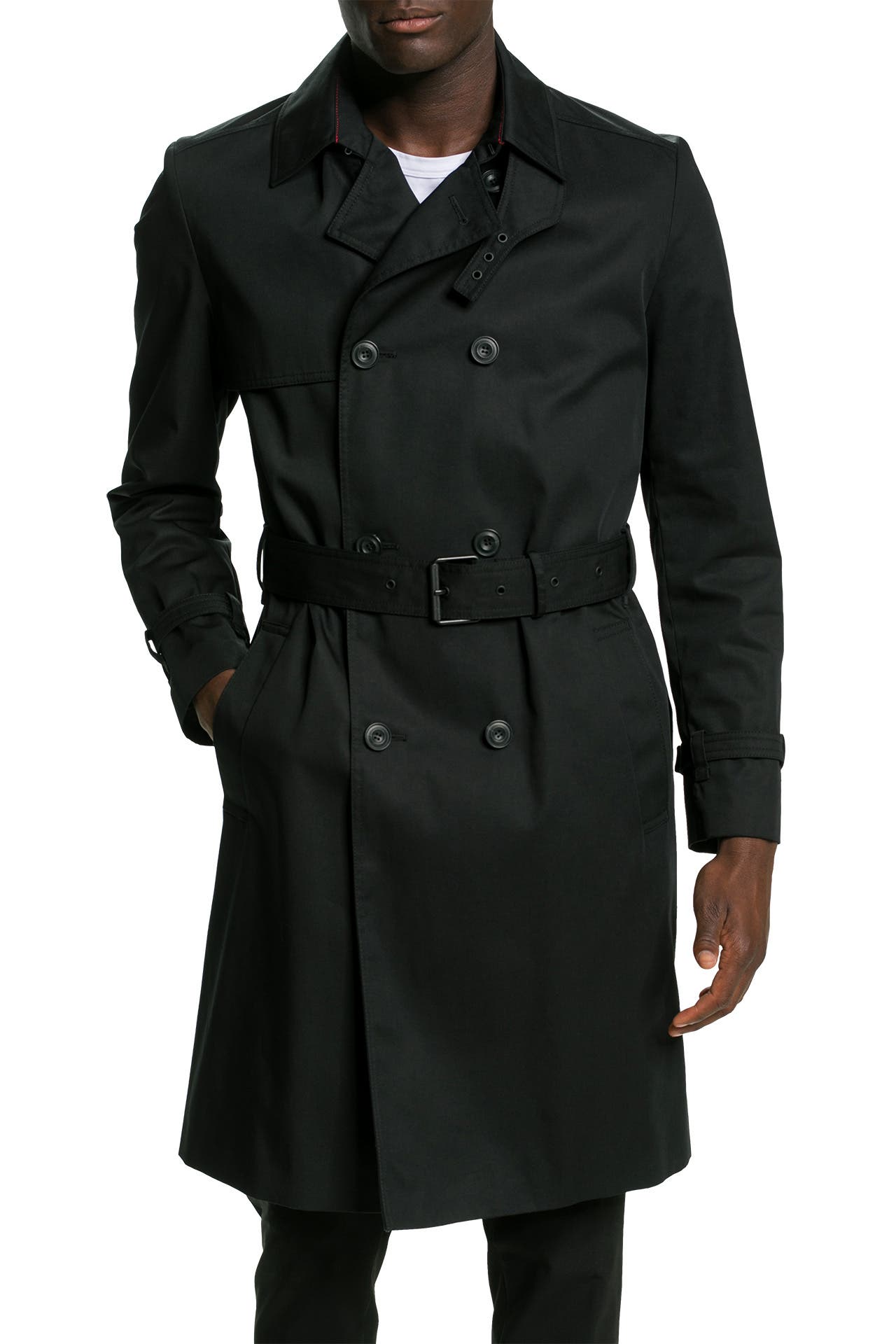 HUGO Trenchcoat 'Maluks' schwarz » günstig online kaufen | Outletcity