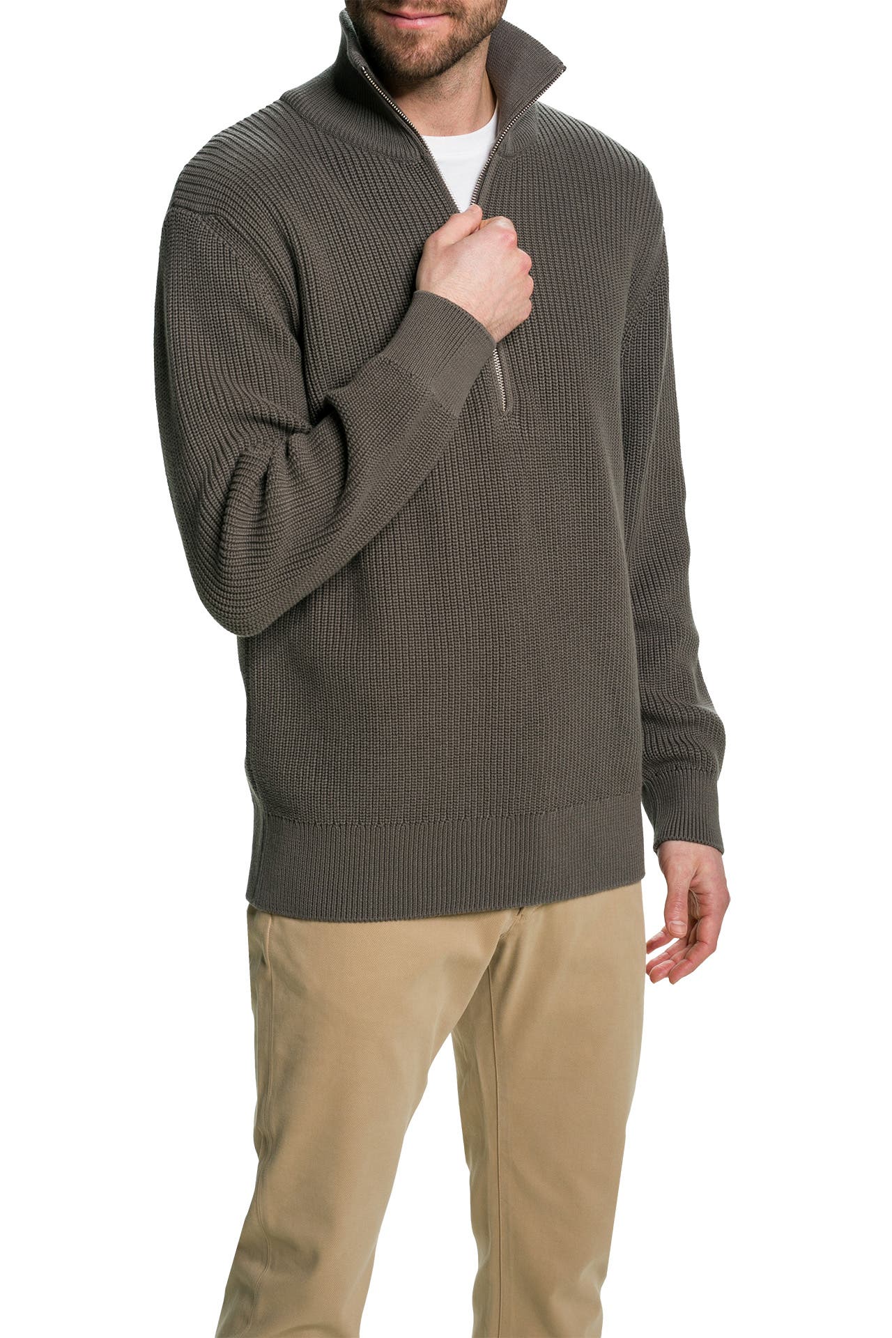 CLOSED Strick-Troyer steingrau » günstig online kaufen | Outletcity