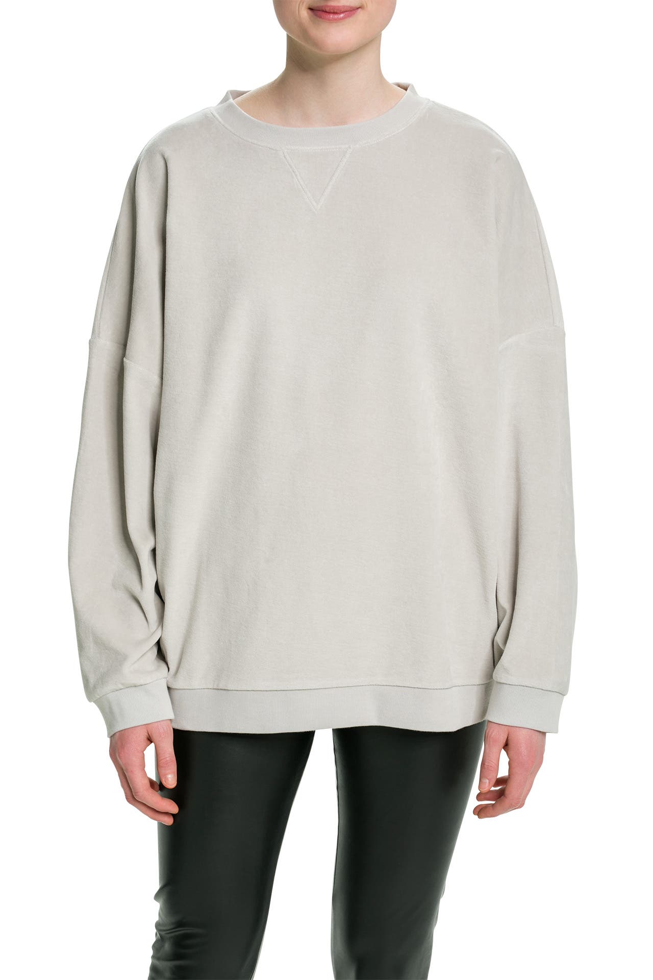 KARO KAUER Sweatshirt 'Nora' hellgrau » günstig online kaufen | Outletcity