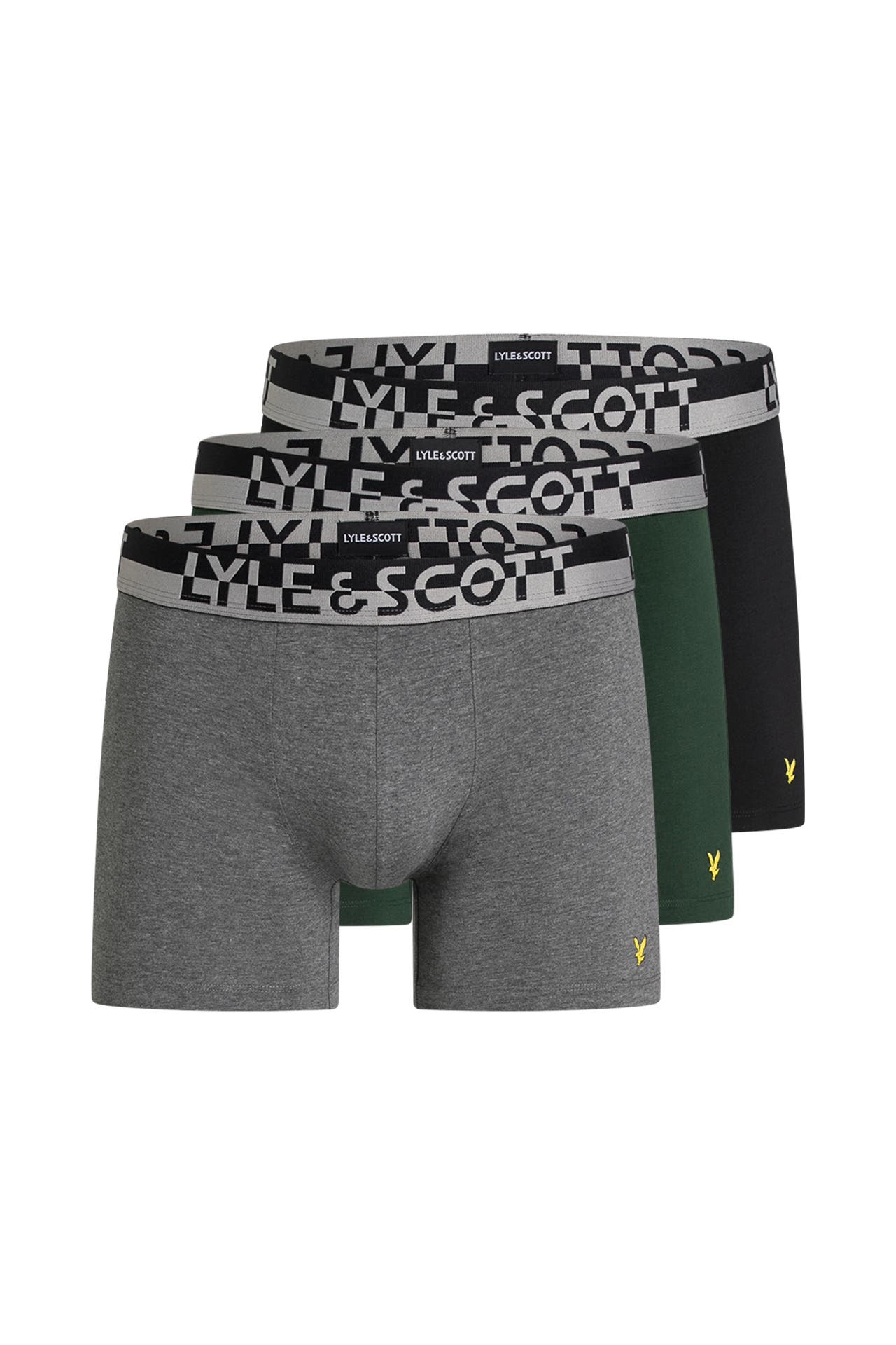 LYLE&SCOTT 3er-Pack Boxer Trunks » günstig online kaufen | Outletcity