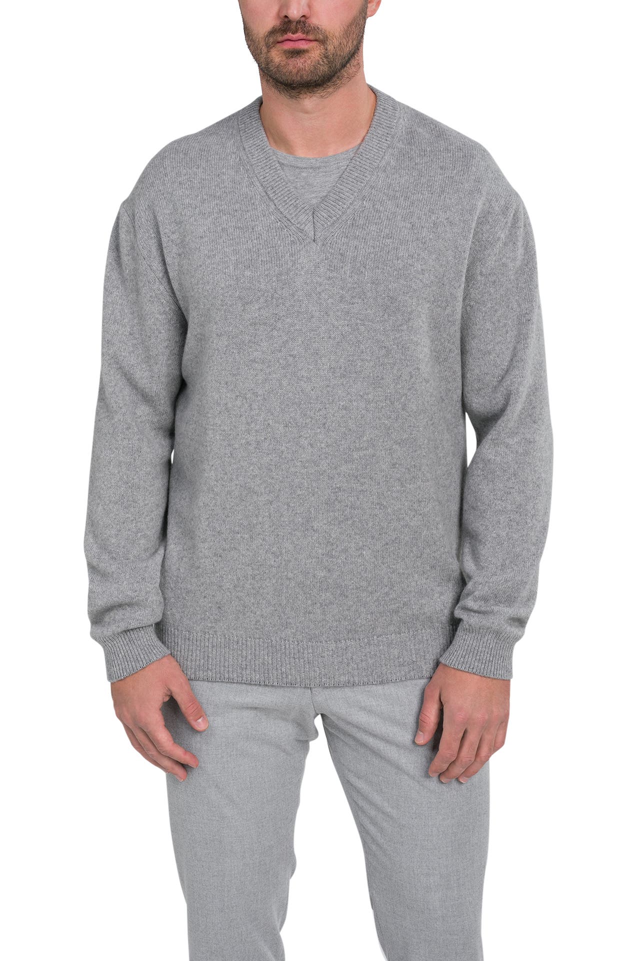 DANIELE FIESOLI Strickpullover 'Scollo' grau » günstig online kaufen