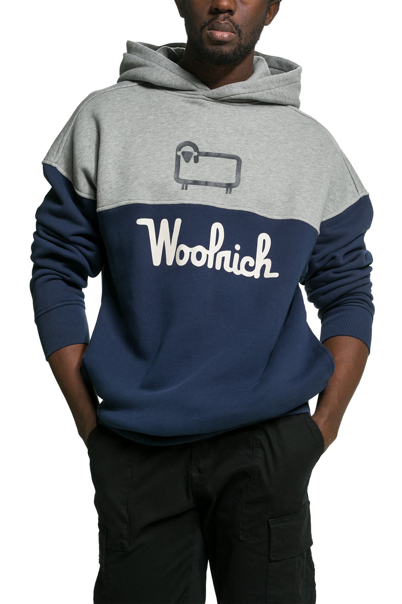 WOOLRICH Hoodie zweifarbig » günstig online kaufen | Outletcity