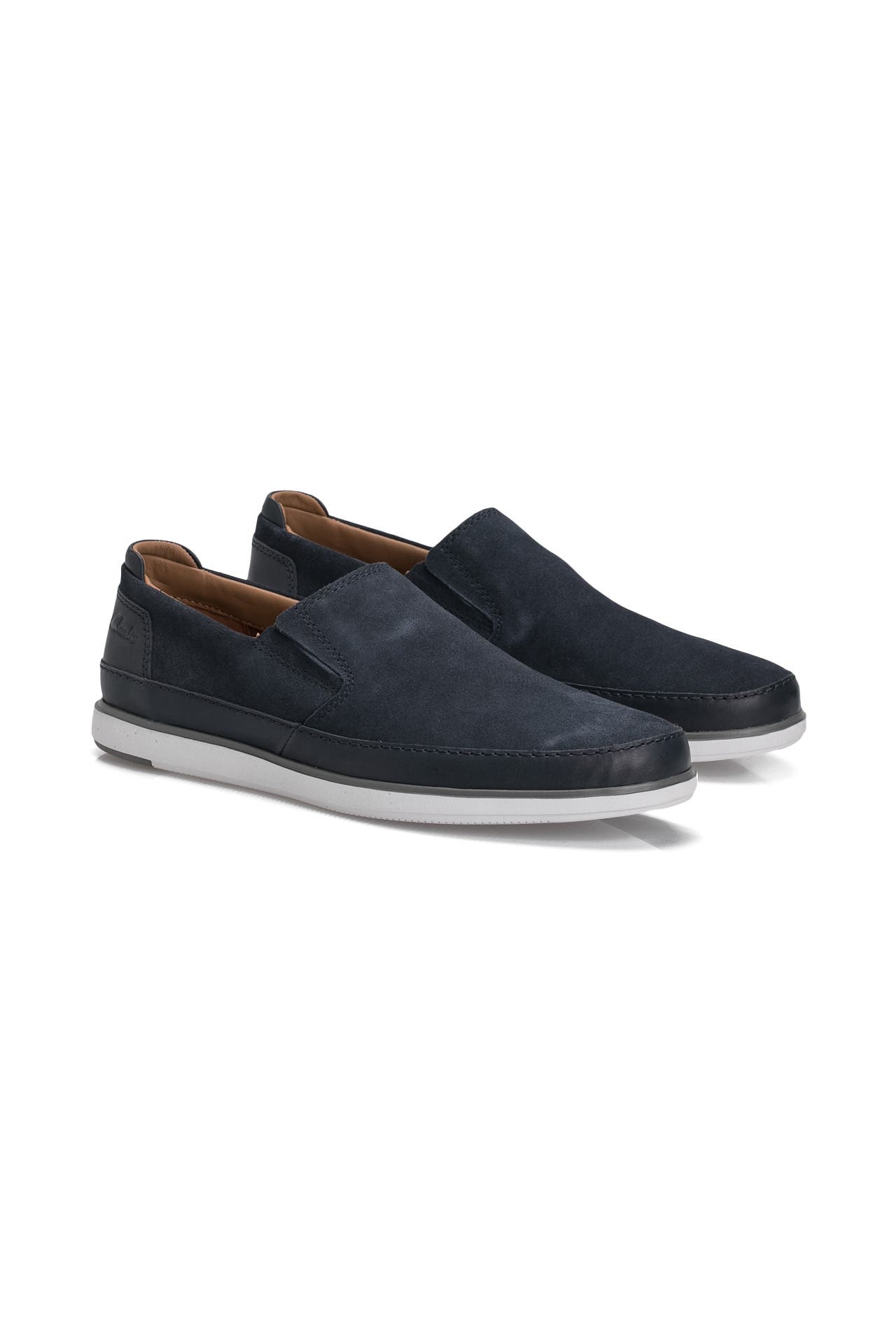CLARKS Slipper 'Bratton Step' navy » günstig online kaufen