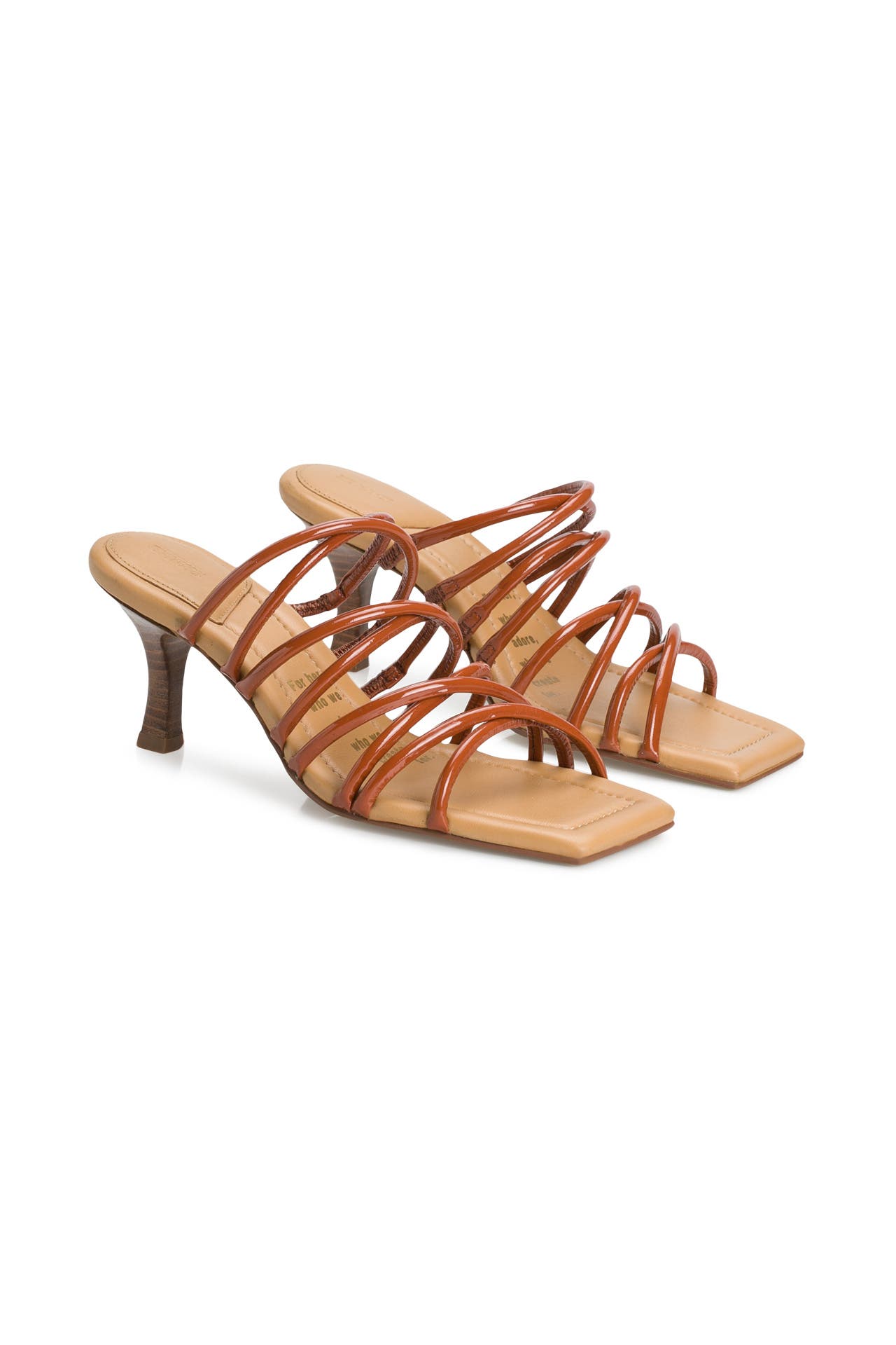 BRONX Mules 'Oli-viah' rotbraun » günstig online kaufen