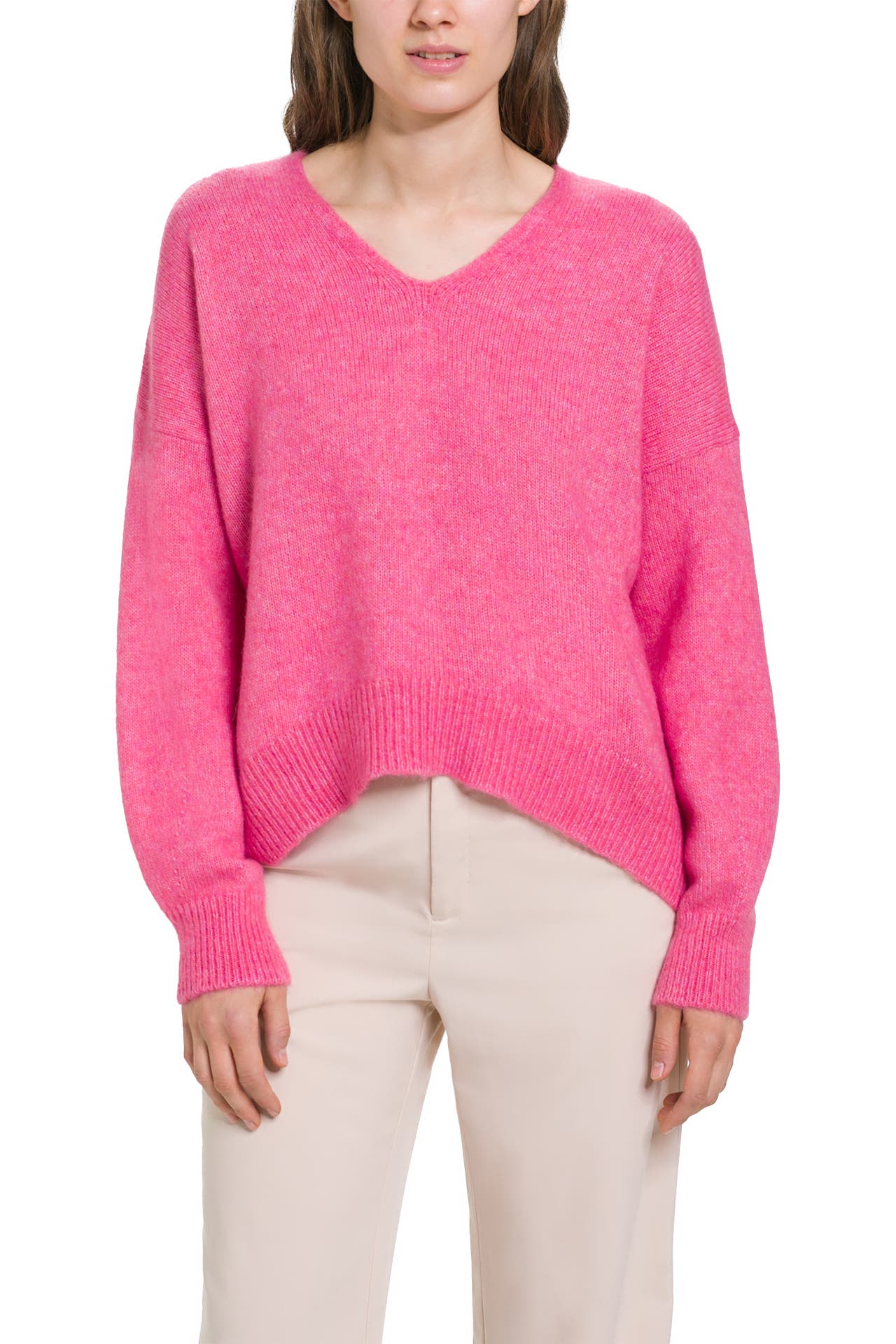 BOSS Wollmix-Pullover pink » günstig online kaufen | Outletcity