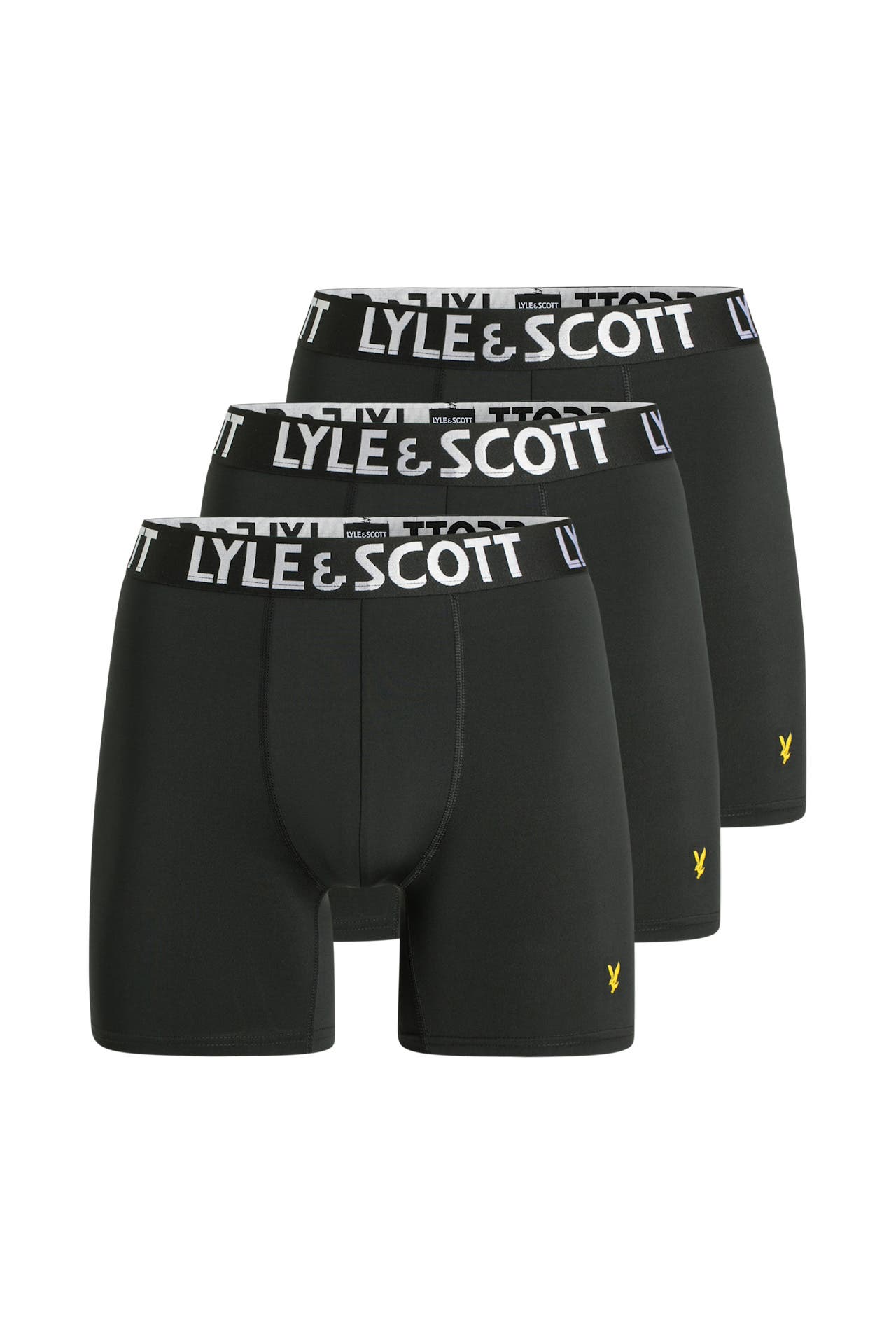 LYLE&SCOTT 3er-Pack Boxer Briefs 'Elton' schwarz » günstig online ...