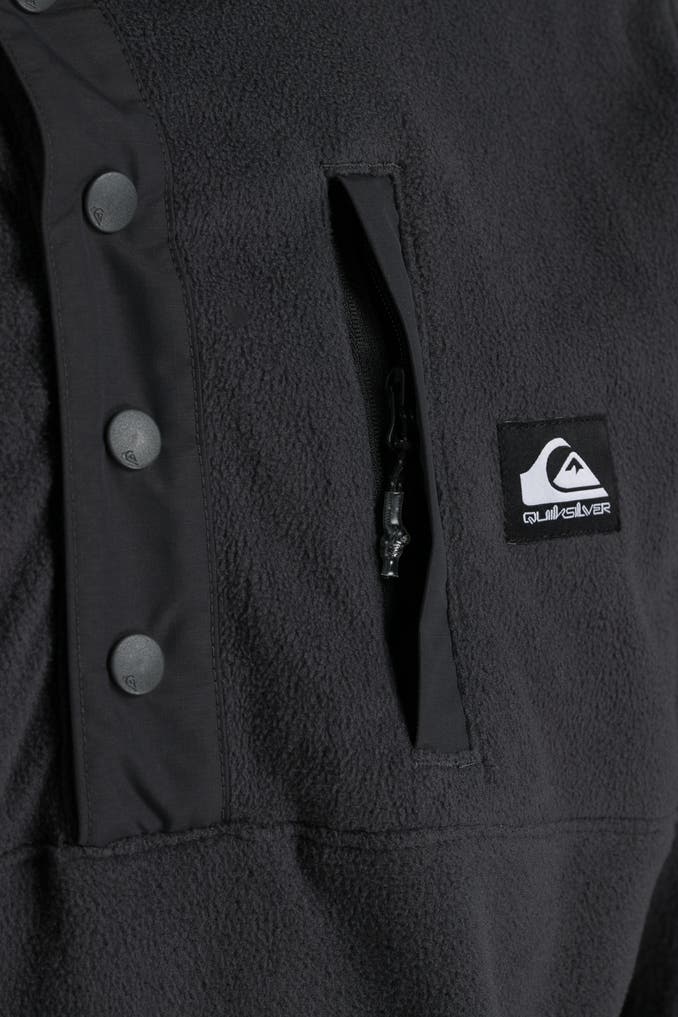 QUIKSILVER Fleece-Troyer dunkelgrau » günstig online kaufen