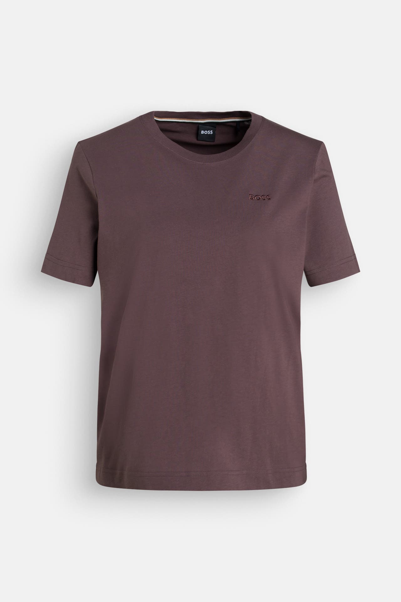 BOSS T-Shirt 'Ecosa' rotbraun » günstig online kaufen