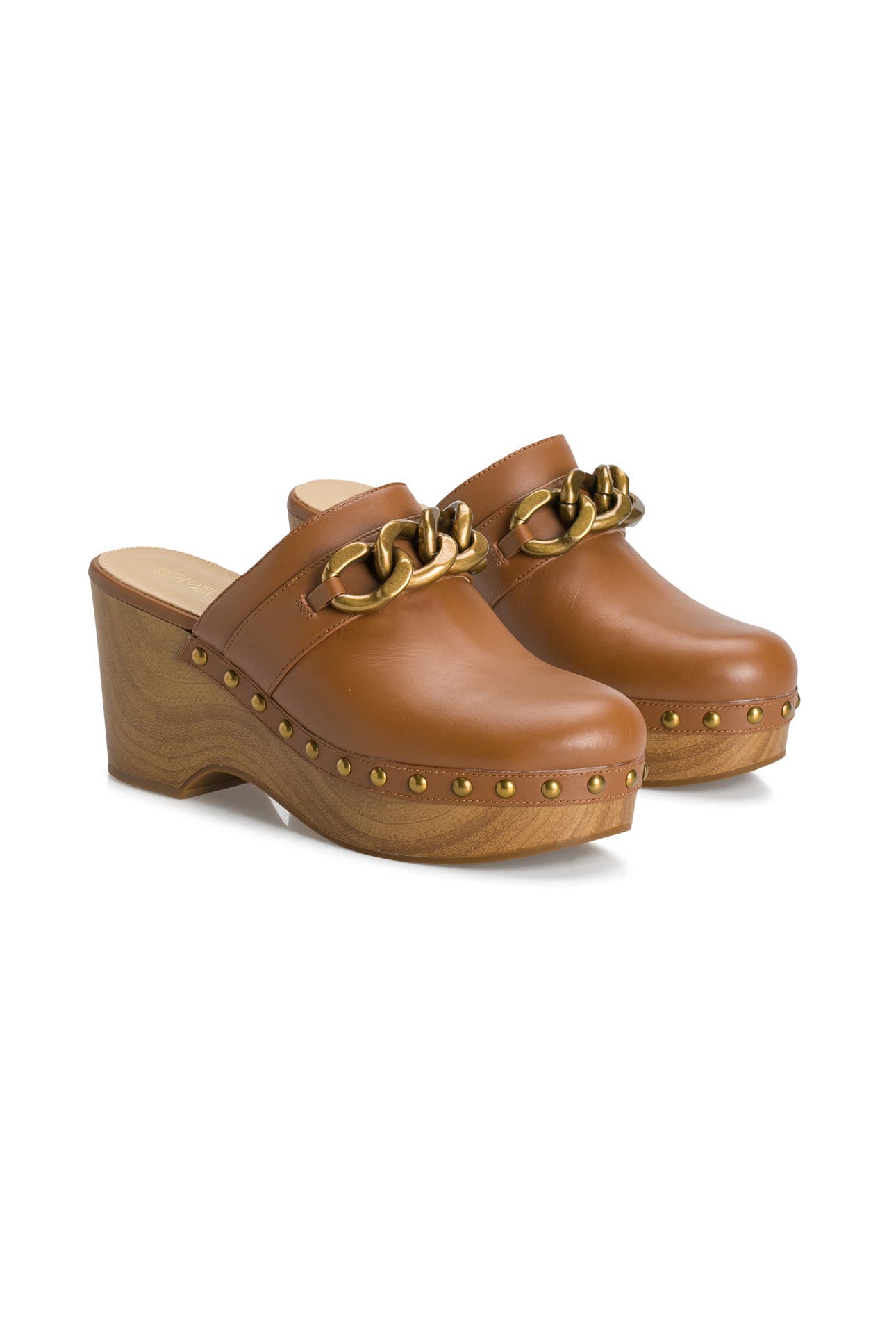 MICHAEL MICHAEL KORS Clogs 'Scarlett' braun » günstig online kaufen ...