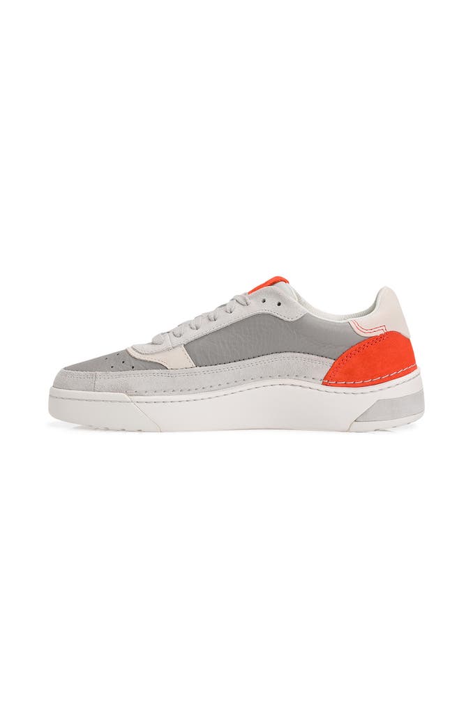 CLARKS Leder-Sneaker 'Craft Court' mehrfarbig » günstig online kaufen