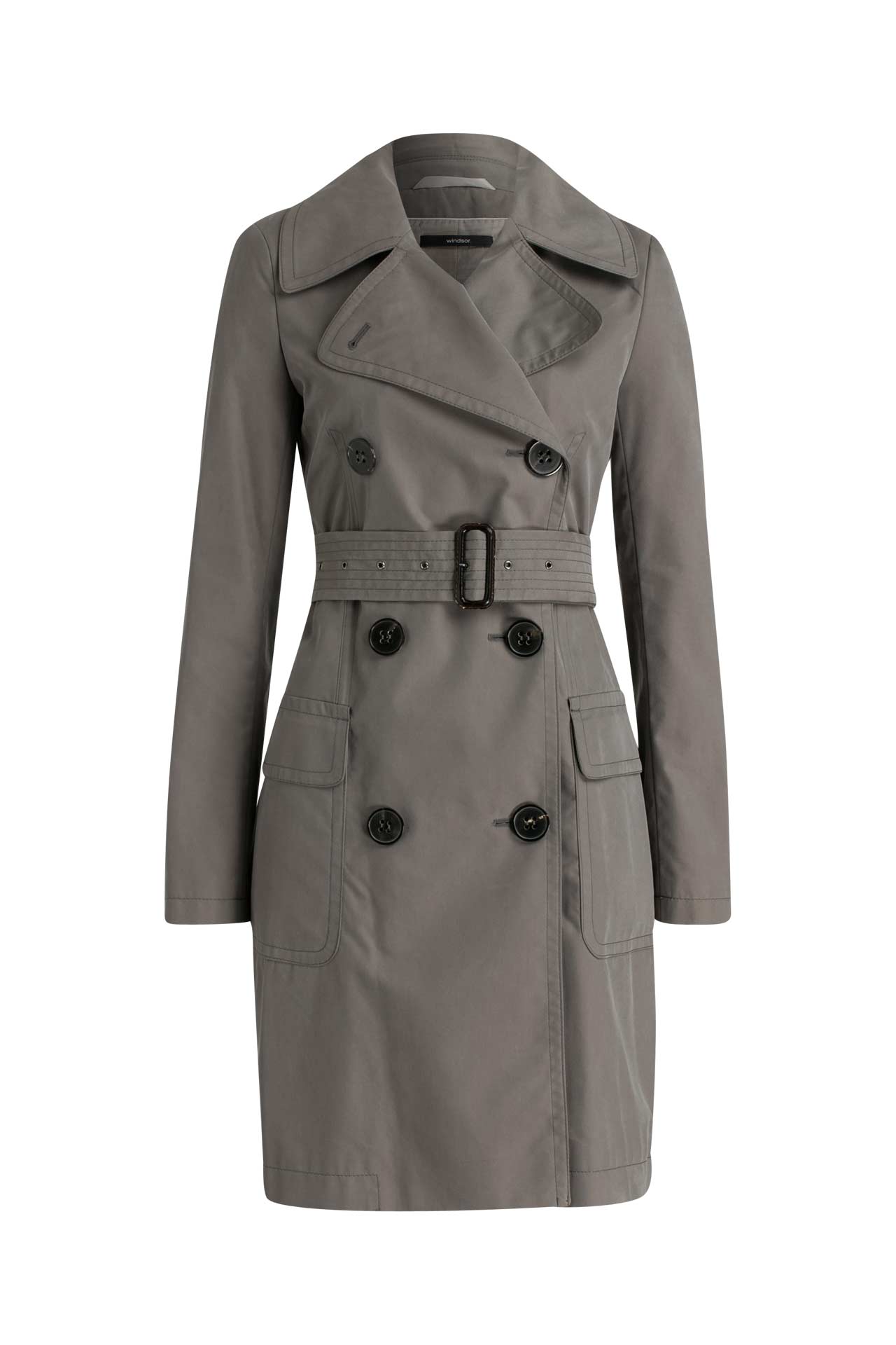 Trenchcoat Damen Grau
